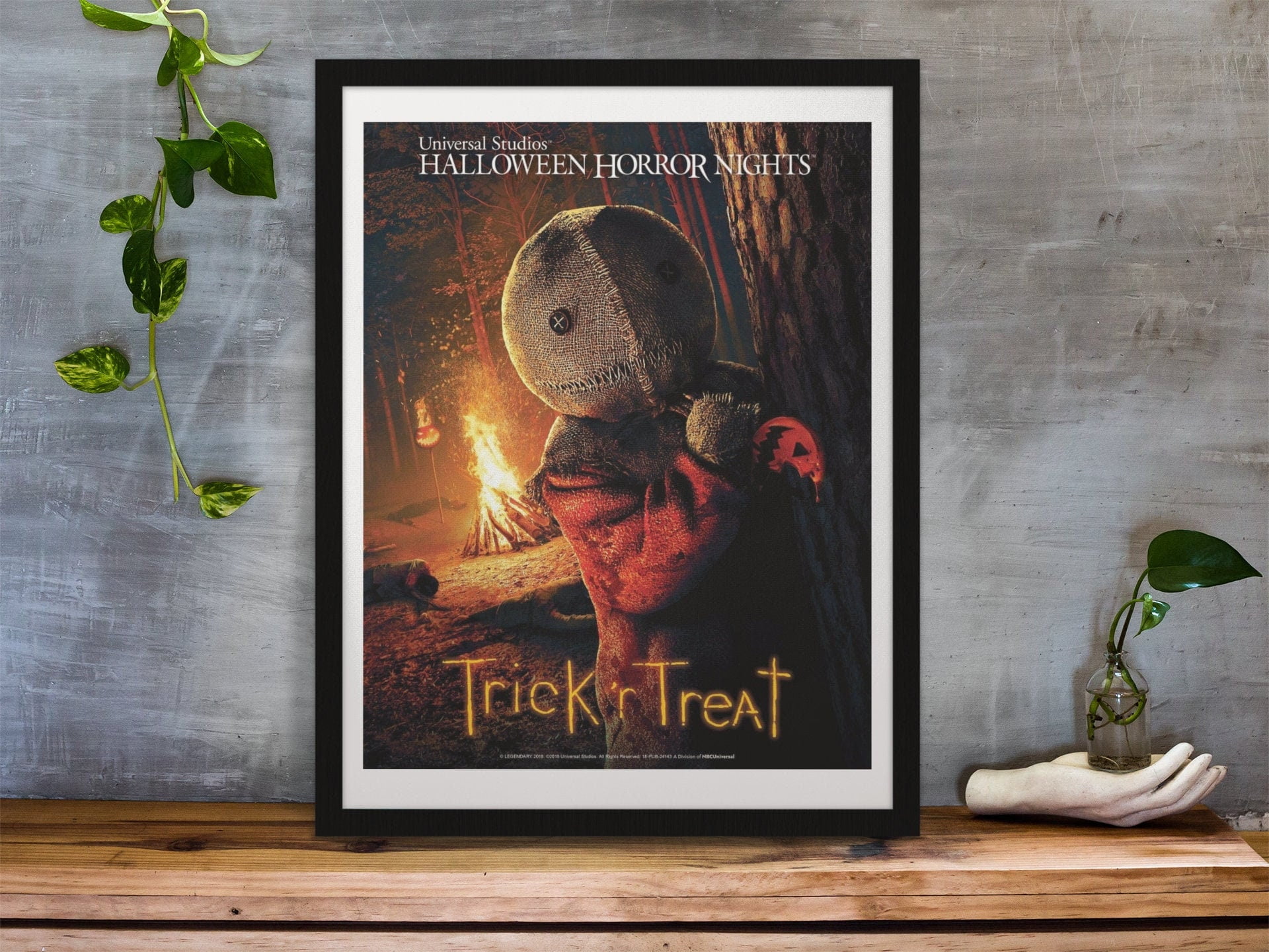 POSTER Trick r Treat Print - Universal Studios Halloween Horror Nights ...