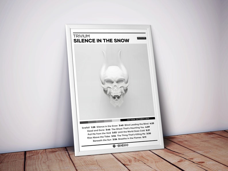 POSTER Trivium Poster | Silence in the Snow Poster | | Album Poster ...