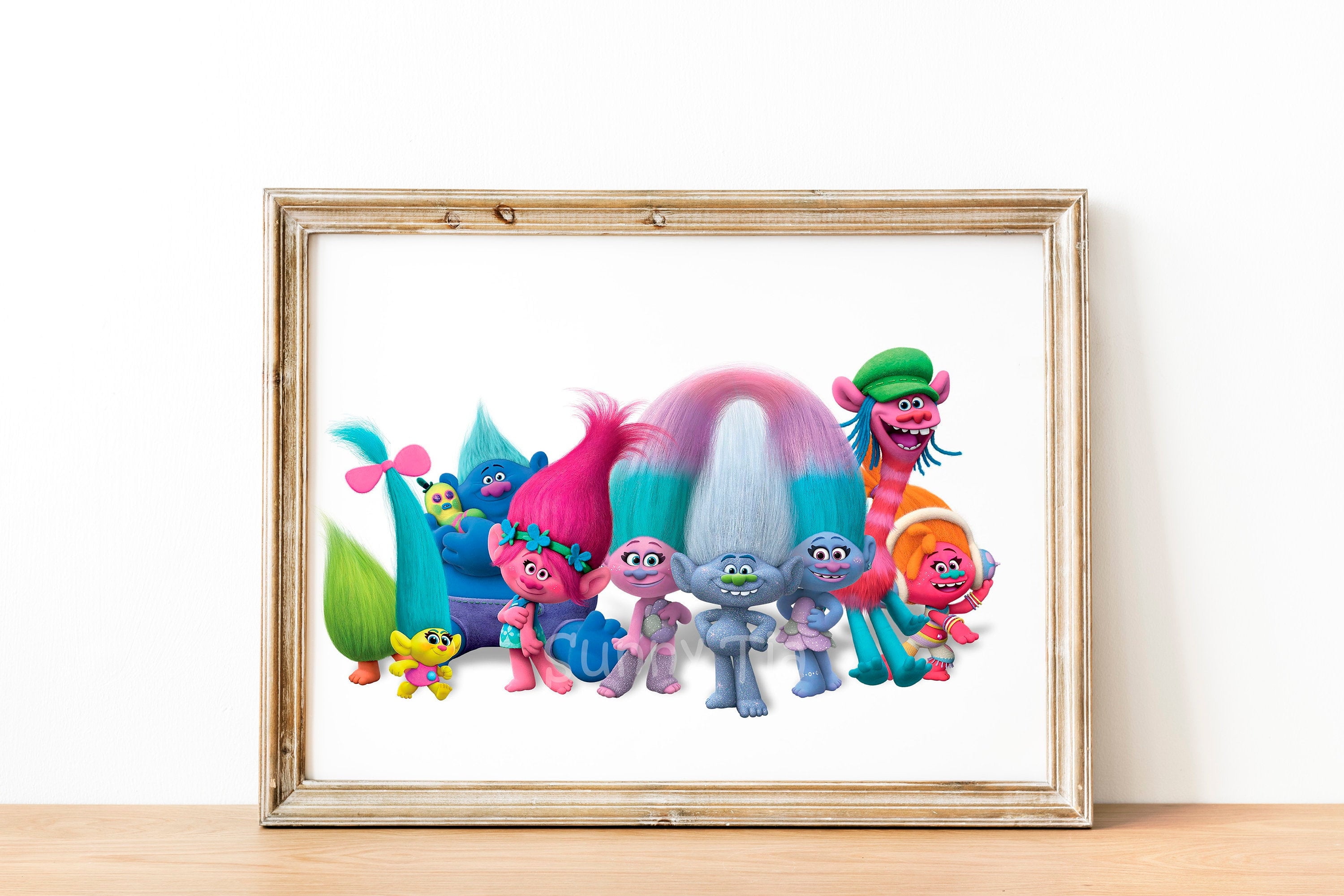 POSTER Trolls Printable Poster , Animation Film, -UNFRAMED - Walmart.com
