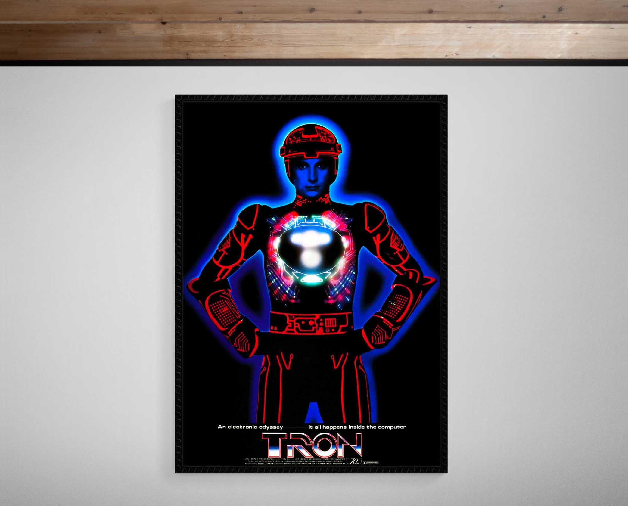 POSTER Tron • 1982 • Giclée Print-UNFRAMED - Walmart.com