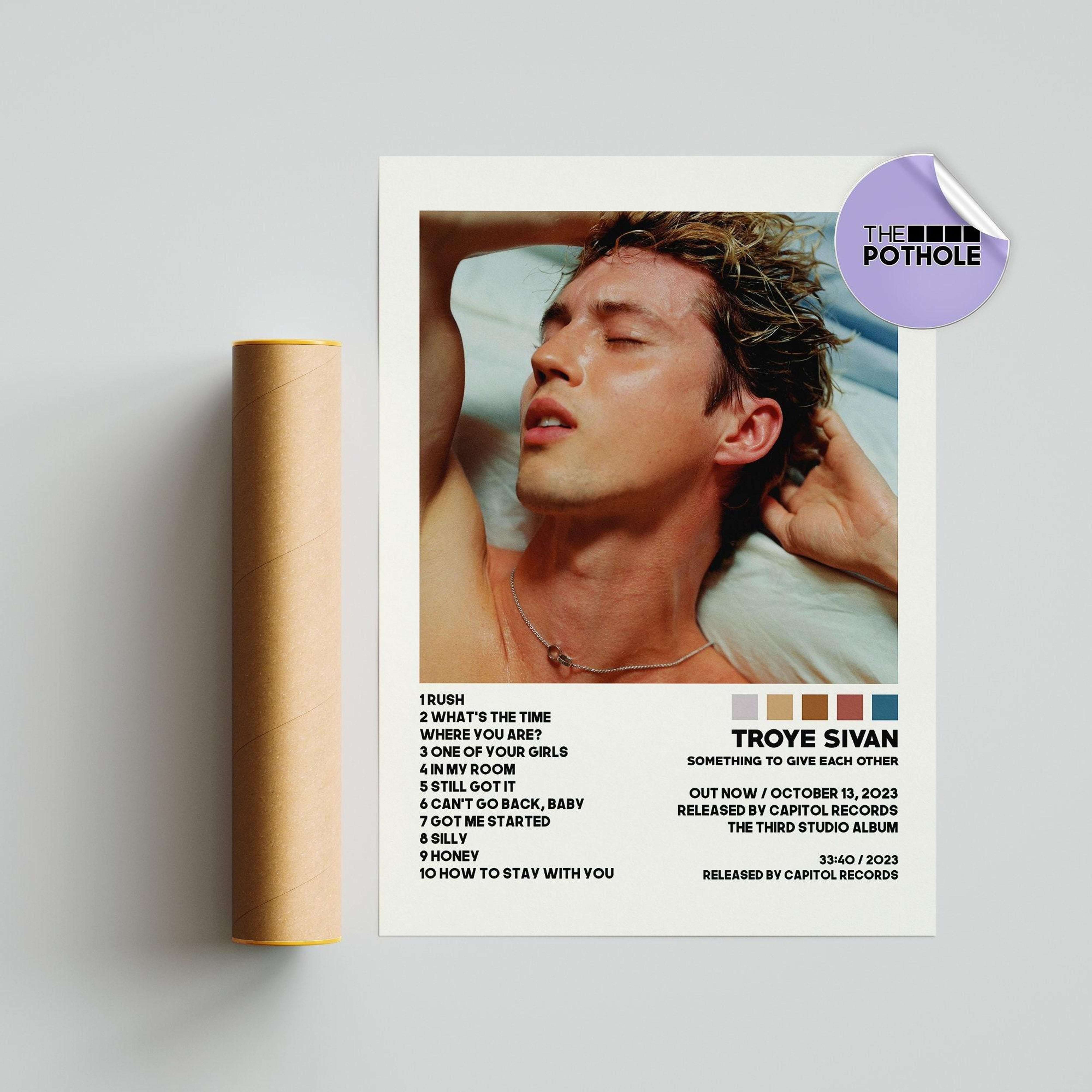 POSTER Troye Sivan Posters / Something To Give Each Other Poster, Troye Sivan, Album Cover ...