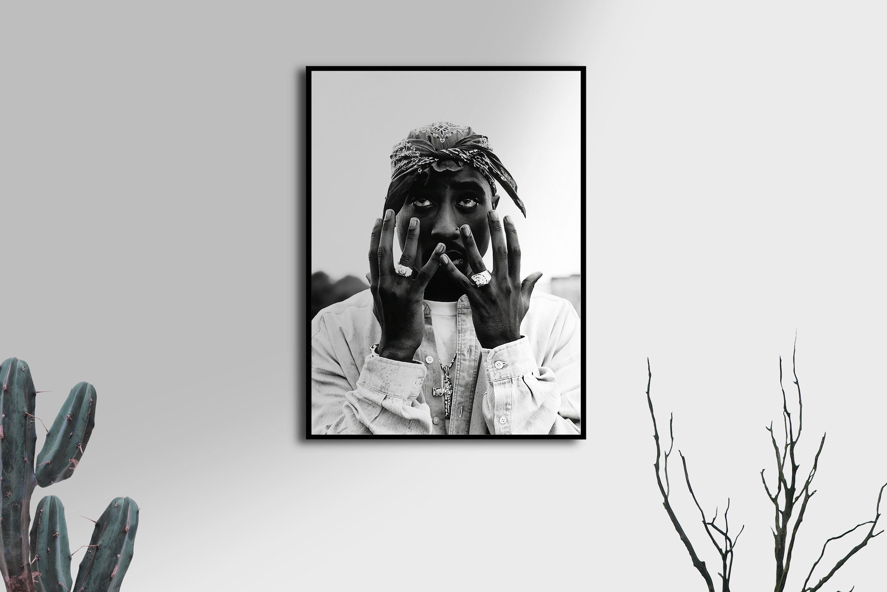 POSTER Tupac Poster, Tupac Shakur Poster, 2pac Print, Tupac Wall Art ...