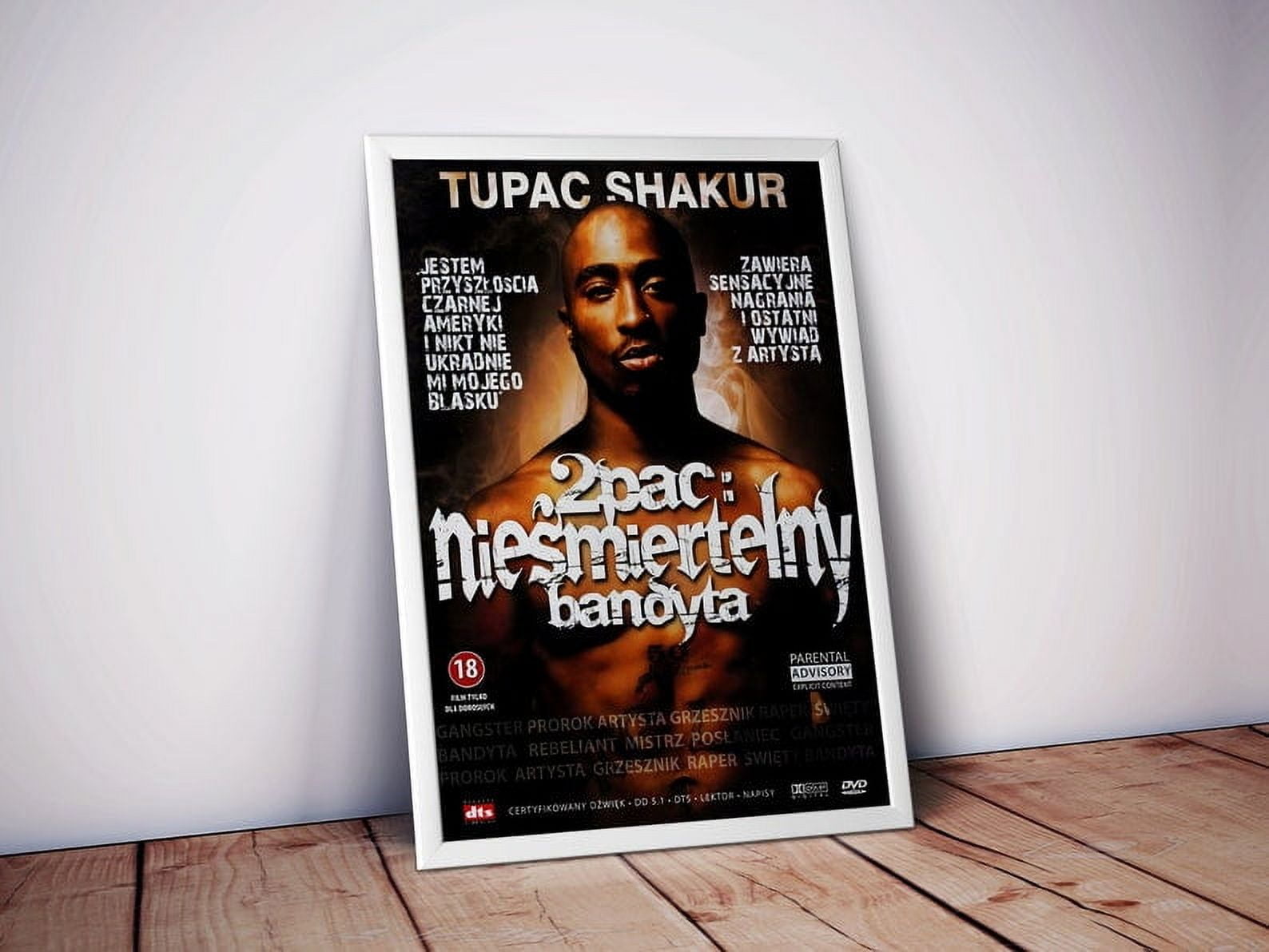 POSTER Tupac Shakur Poster | 2Pac Poster Prints | Hip Hop Posters | Old ...