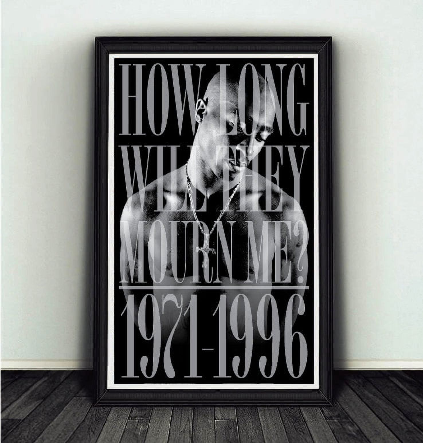 POSTER Tupac Shakur RIP Poster-UNFRAMED - Walmart.com