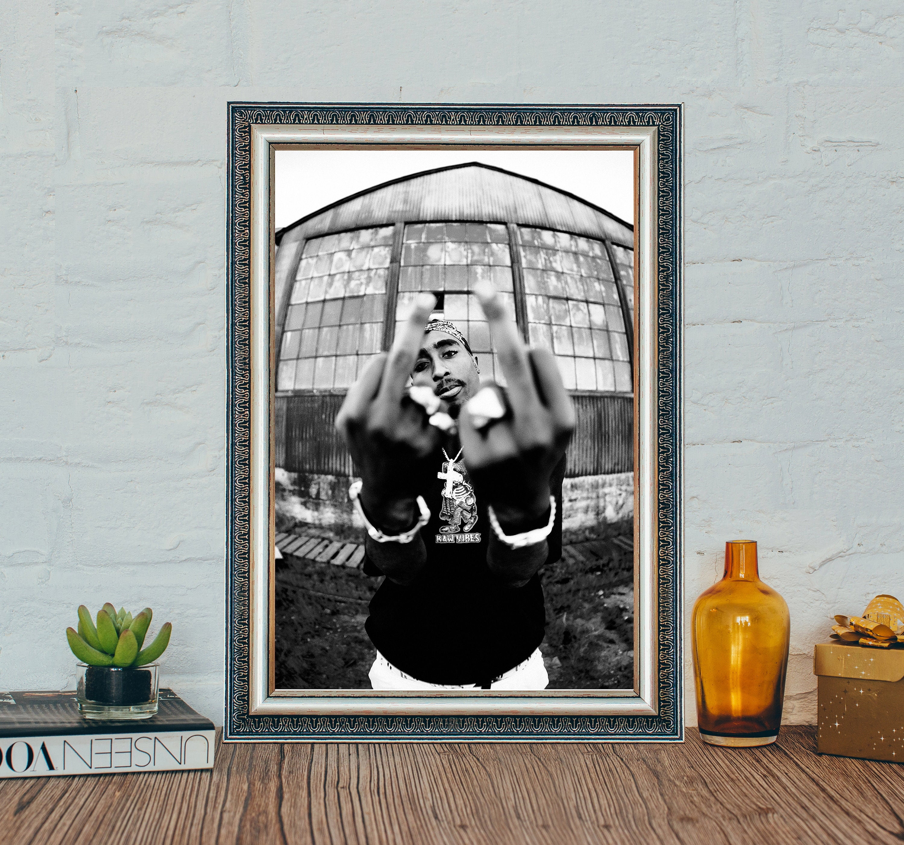 POSTER Tupac shakur 2pac Poster, Rapper Poster, Hip Hop Wall Decor ...