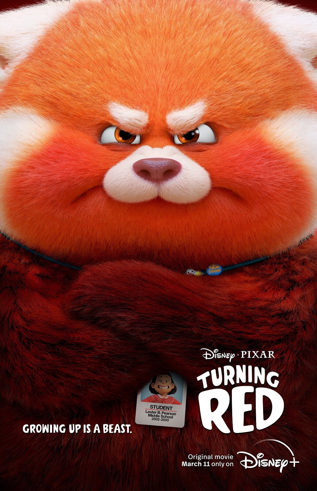POSTER Turning Red Film By Domee Shi 2022 Disney Movie Poster-12x18-UNFRAMED - Walmart.com