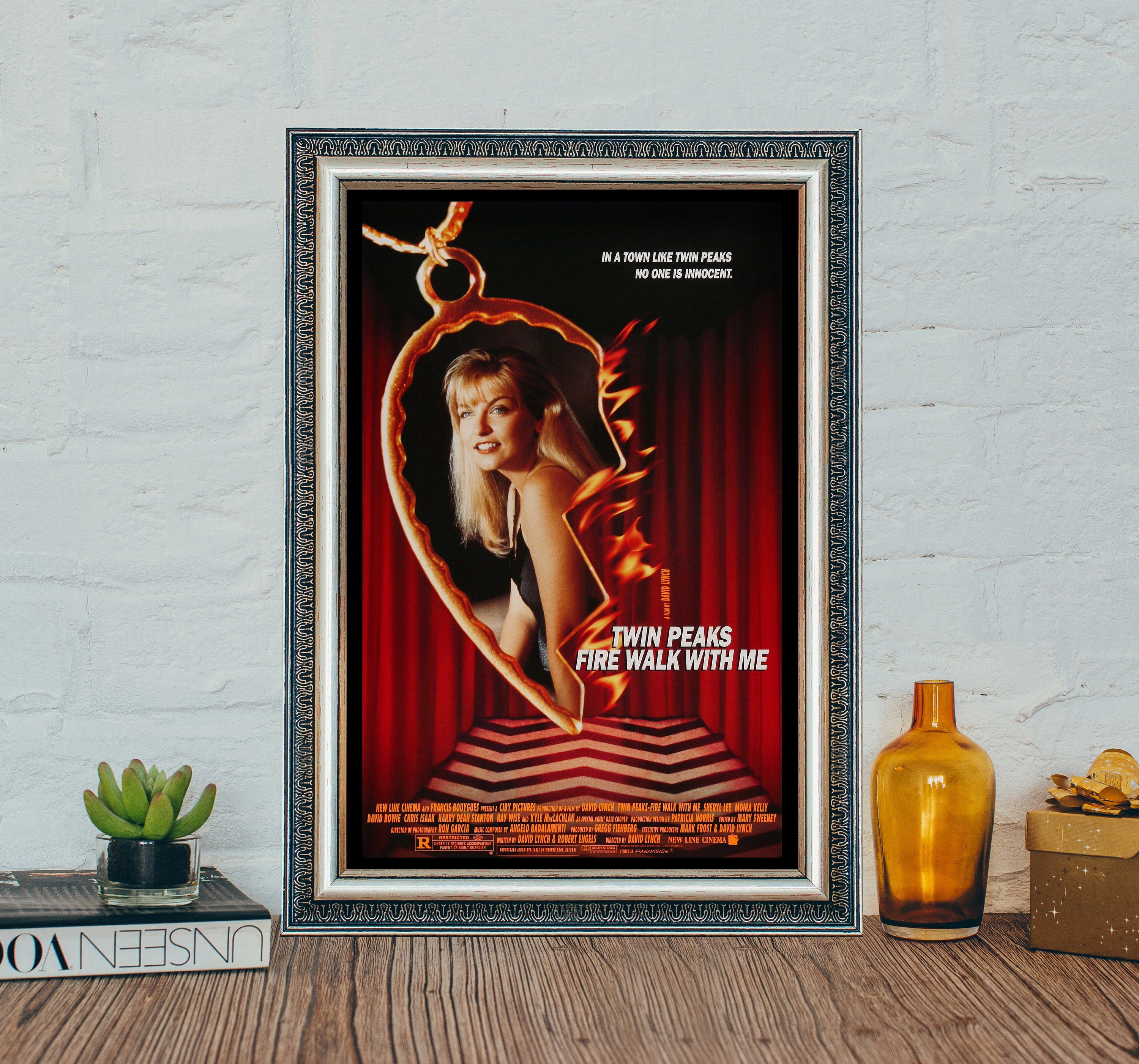 POSTER Twin Peaks Fire walk With Me Movie Poster, Classic Movie Twin ...