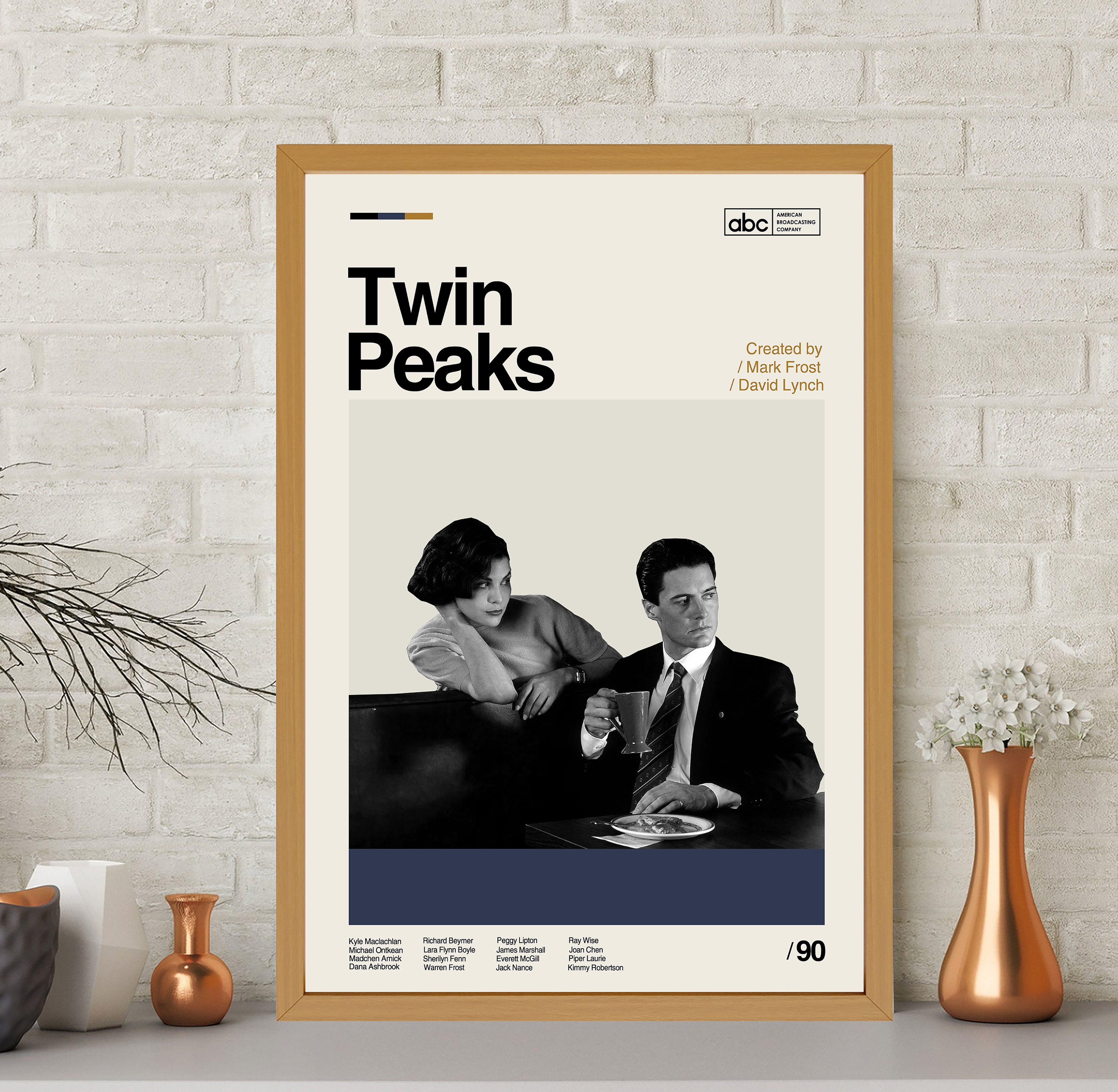 POSTER Twin Peaks Poster, Twin Peaks Movie Poster, Tv Series Poster ...