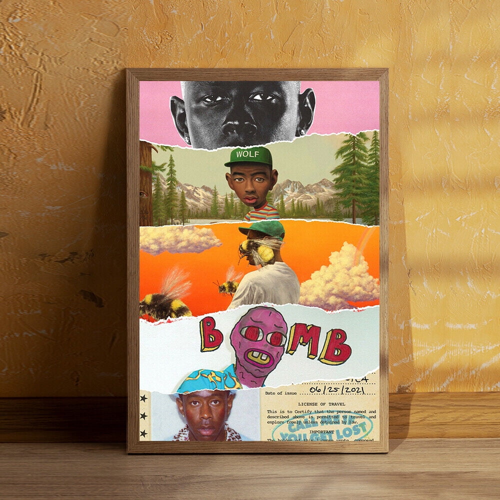 POSTER Tyler, The Creator Album Poster Combination Music Poster-24x36 ...