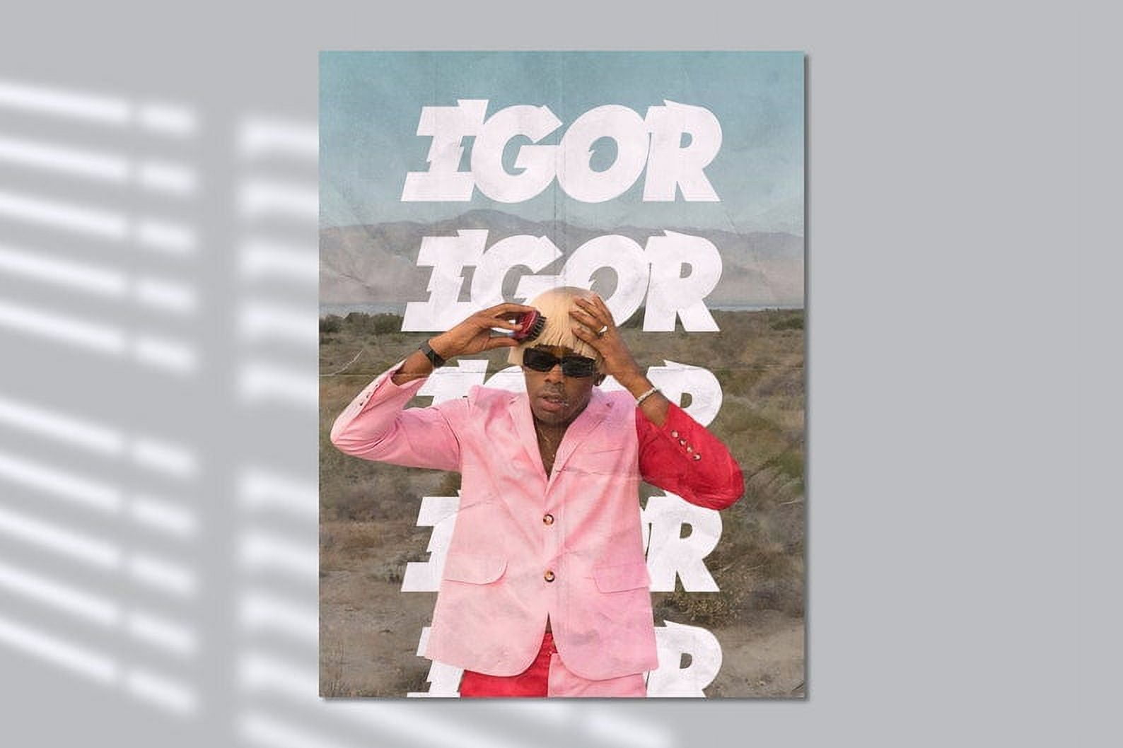 POSTER Tyler The Creator Album Wall Art I Tyler The Creator Igor Album ...