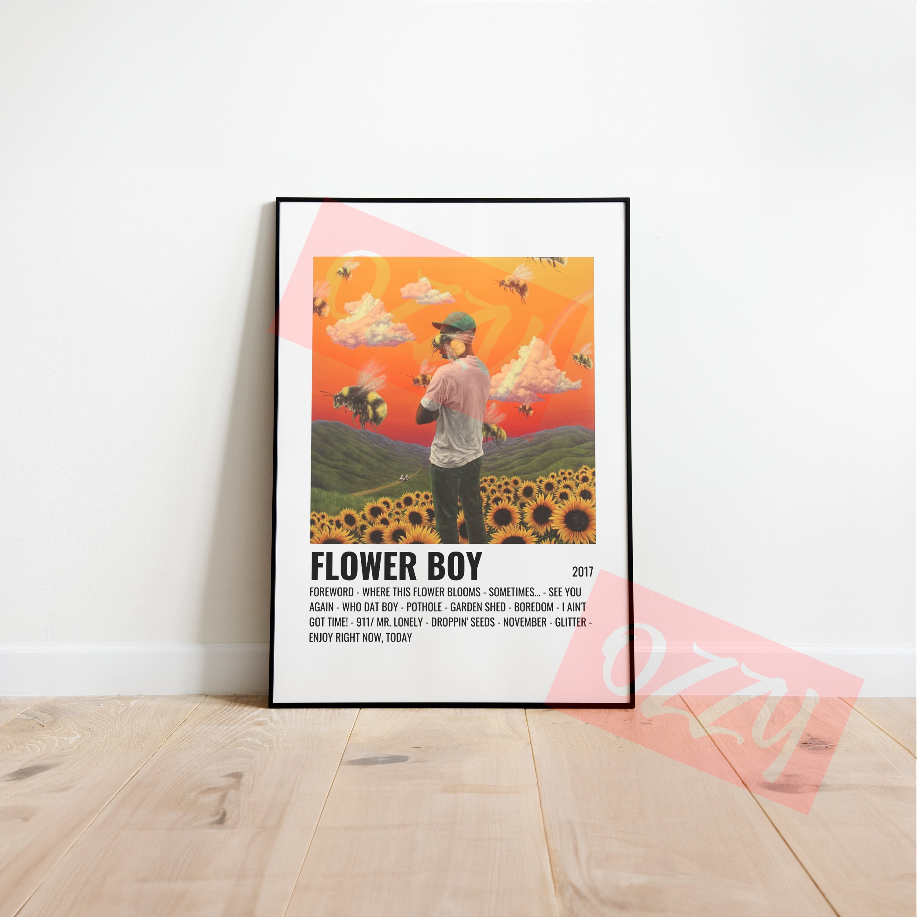 POSTER Tyler The Creator Flower Boy Album Poster -UNFRAMED - Walmart.com