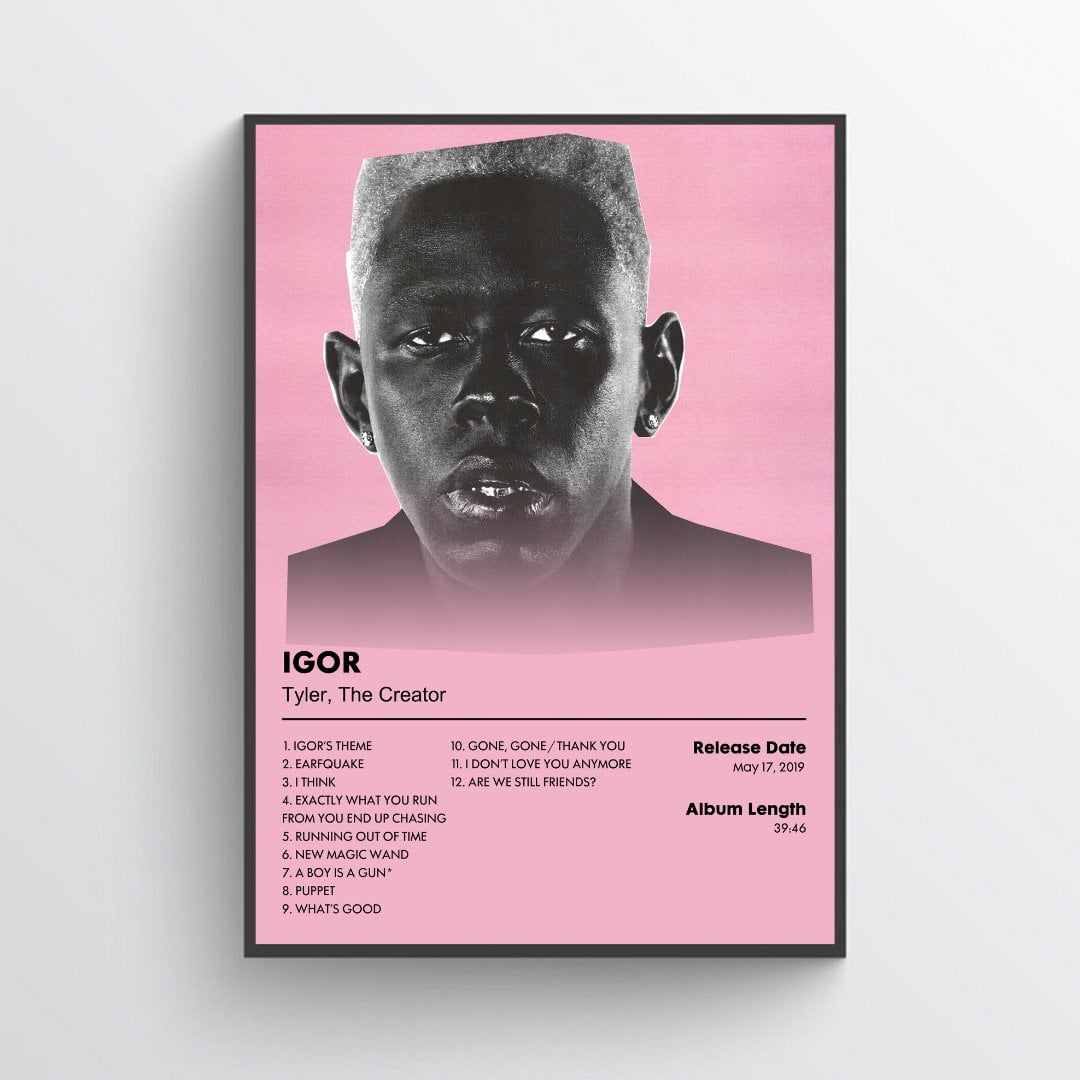 POSTER Tyler, The Creator - Igor - Album Poster-UNFRAMED - Walmart.com