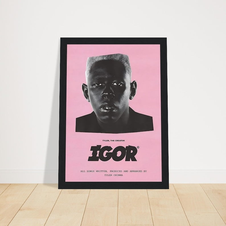 POSTER Tyler the Creator Igor Album Cover Poster | A4 A3 A2 A1 Poster ...