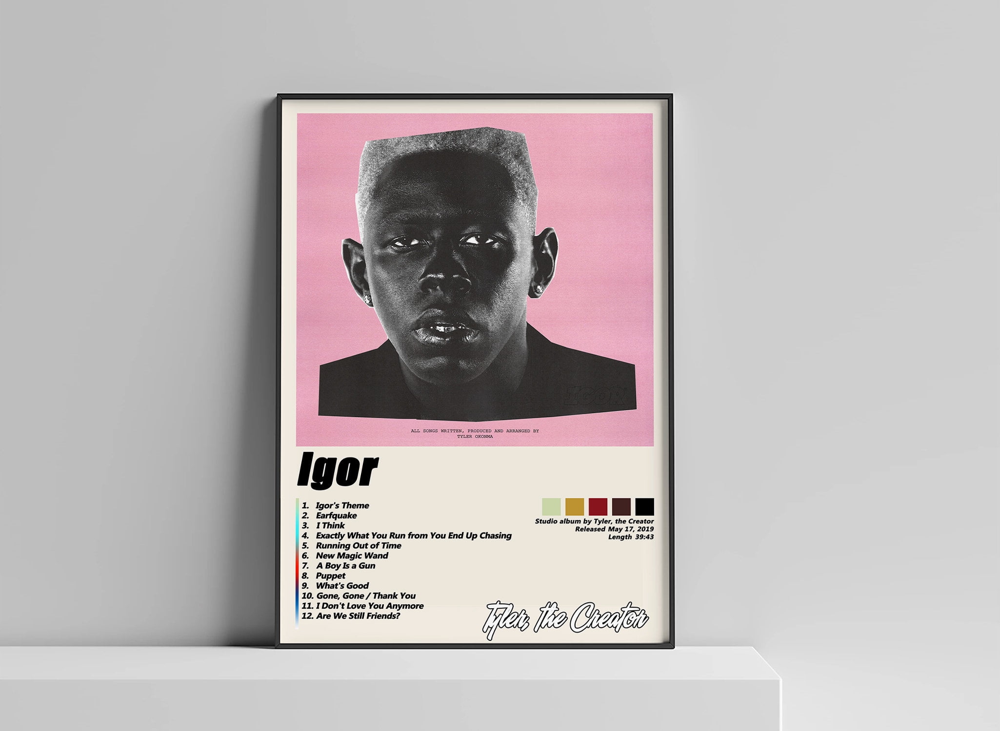 POSTER Tyler, the Creator - Igor Album Cover Poster | Wall Art Prints ...