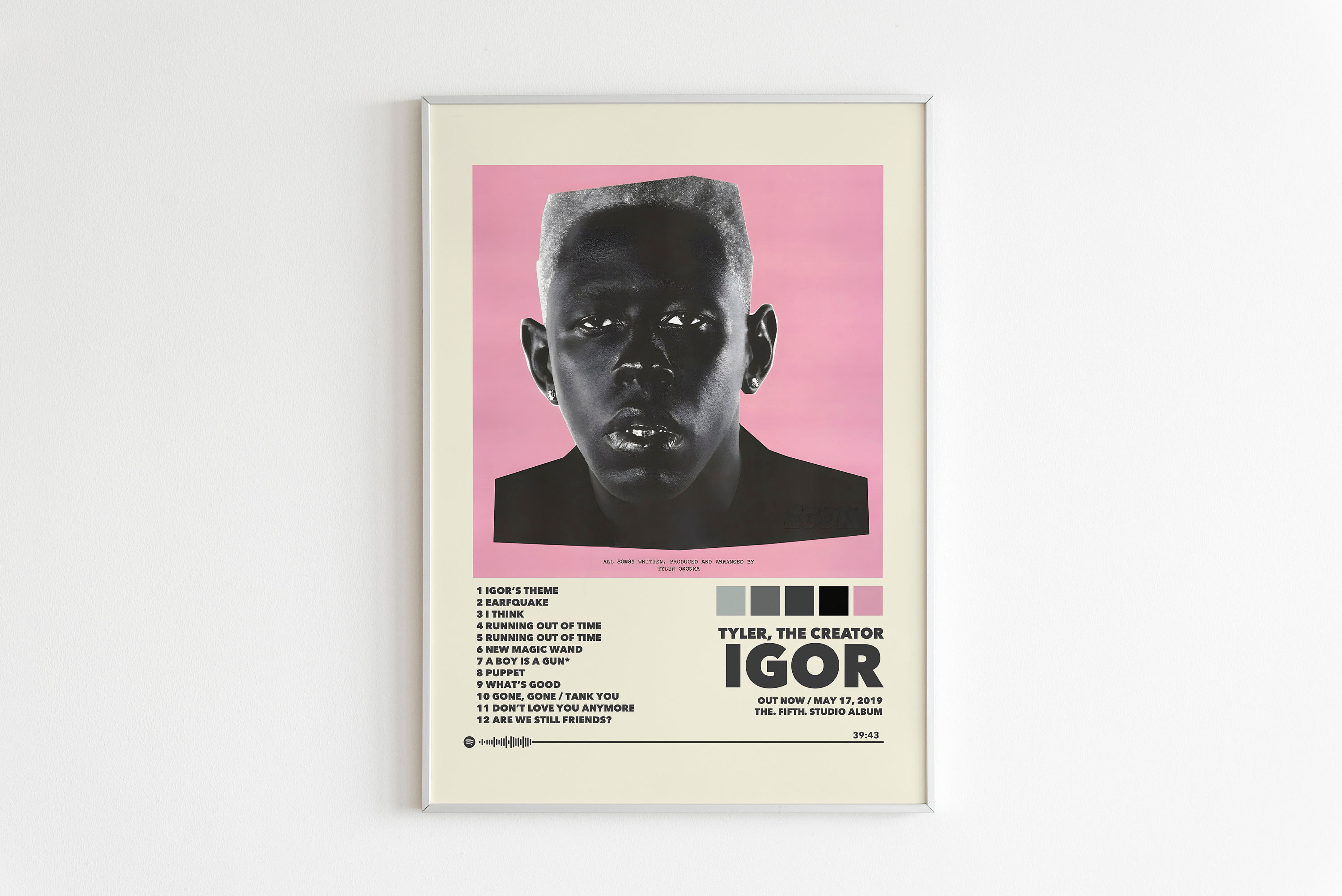 POSTER Tyler, the Creator Poster / Igor Poster / Album Cover Poster ...