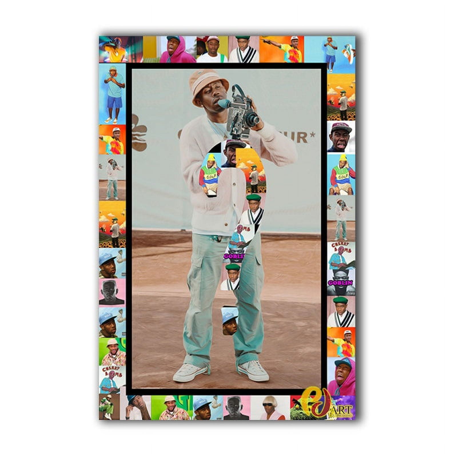 POSTER Tyler the creator collection rapper Muscicain Poster Tyler the ...