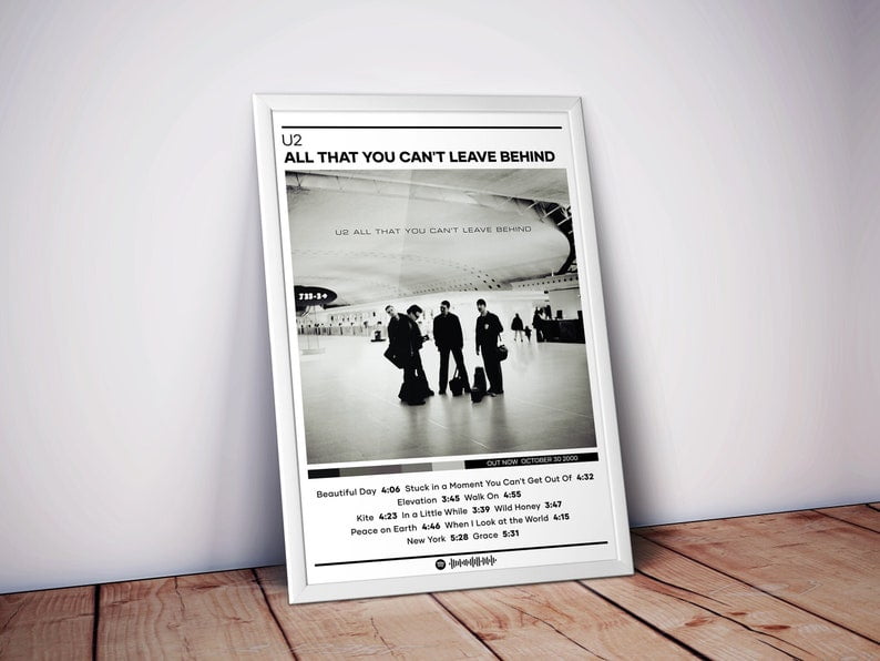 POSTER U2 Poster | All That You Can't Leave Behind Poster | | Album ...