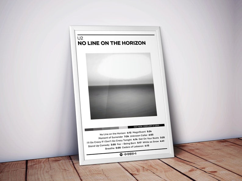 POSTER U2 Poster | No Line on the Horizon Poster | | Album Poster ...