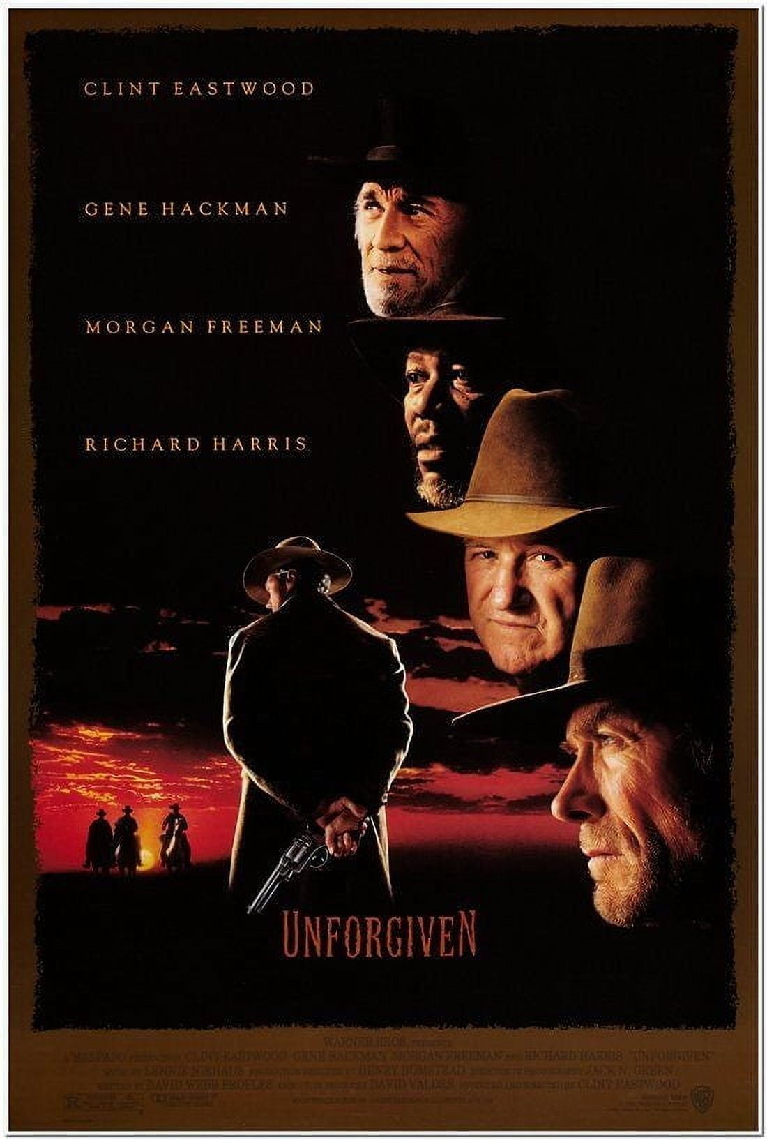 POSTER UNFORGIVEN - 1992 - original Regular Style Movie Poster - CLINT ...