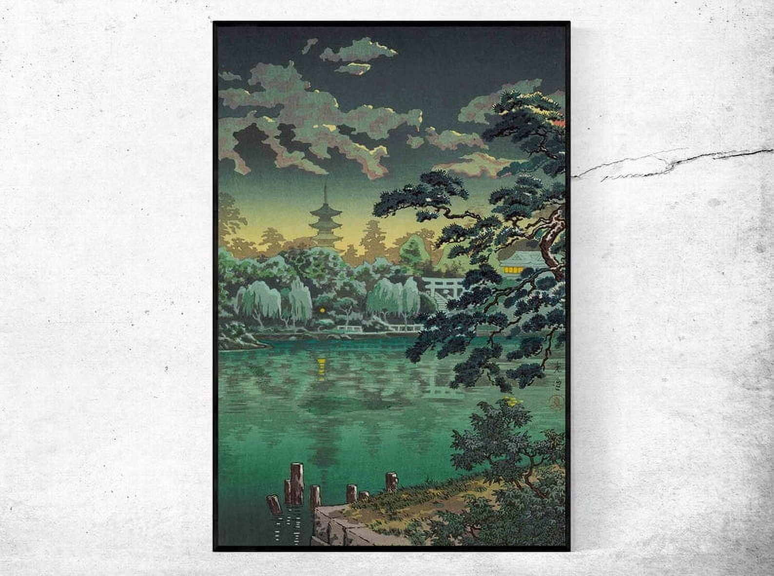 POSTER Ueno Shinobazu Pond-Tsuchiya Koitsu,Vintage Japan Poster ...