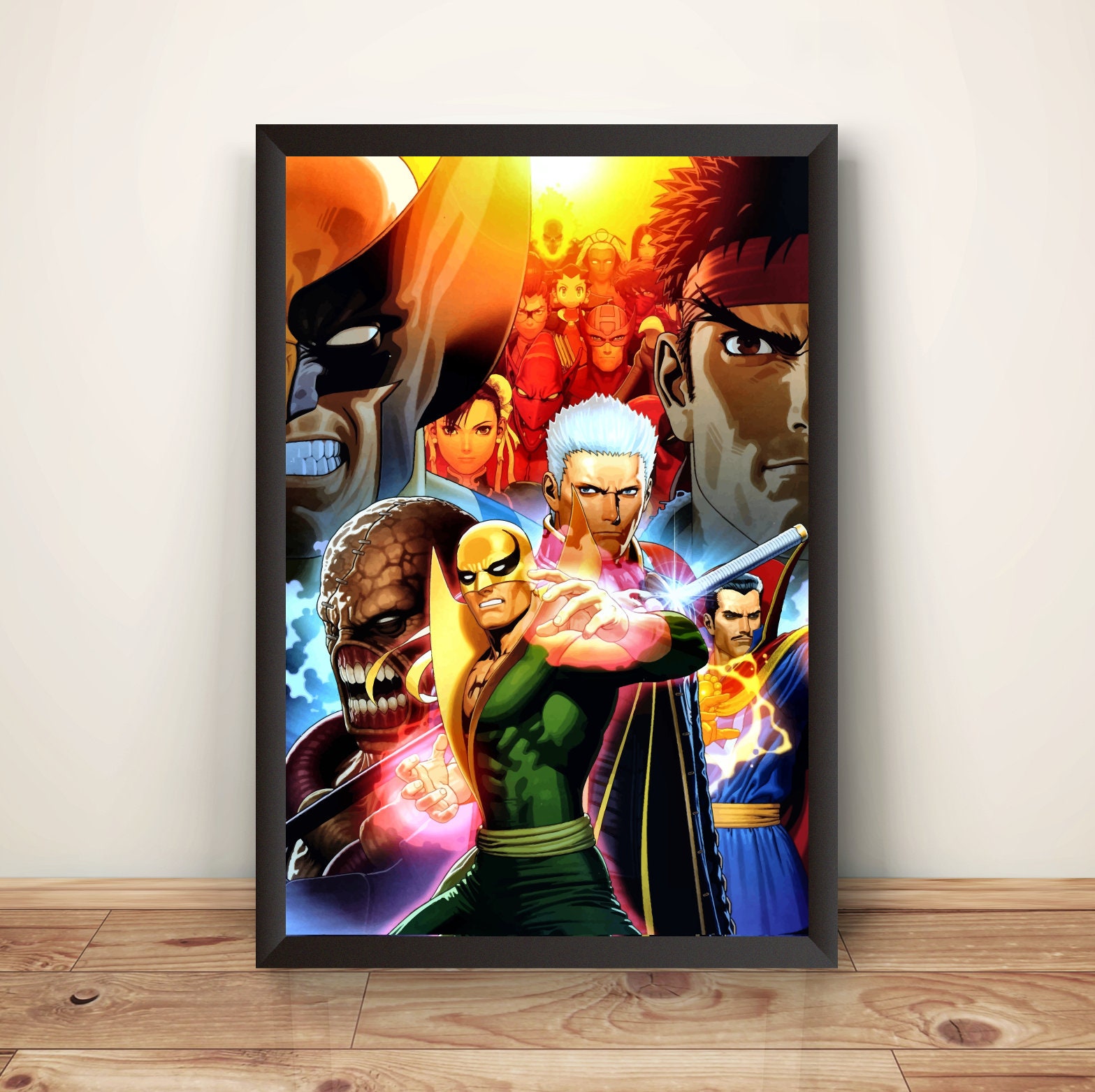 POSTER Ultimate Mahvel VS capcom III Cover Premium Poster-UNFRAMED ...