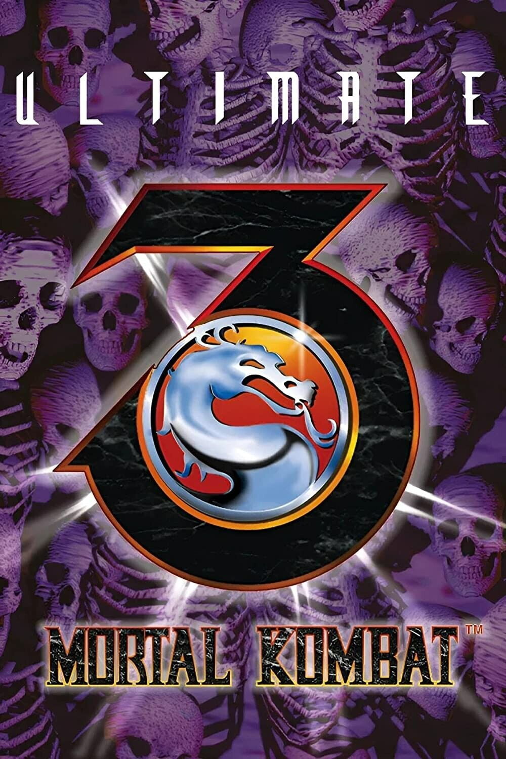 POSTER Ultimate Mortal Kombat 3 Cover Art Gaming Poster Dragon Scorpion ...