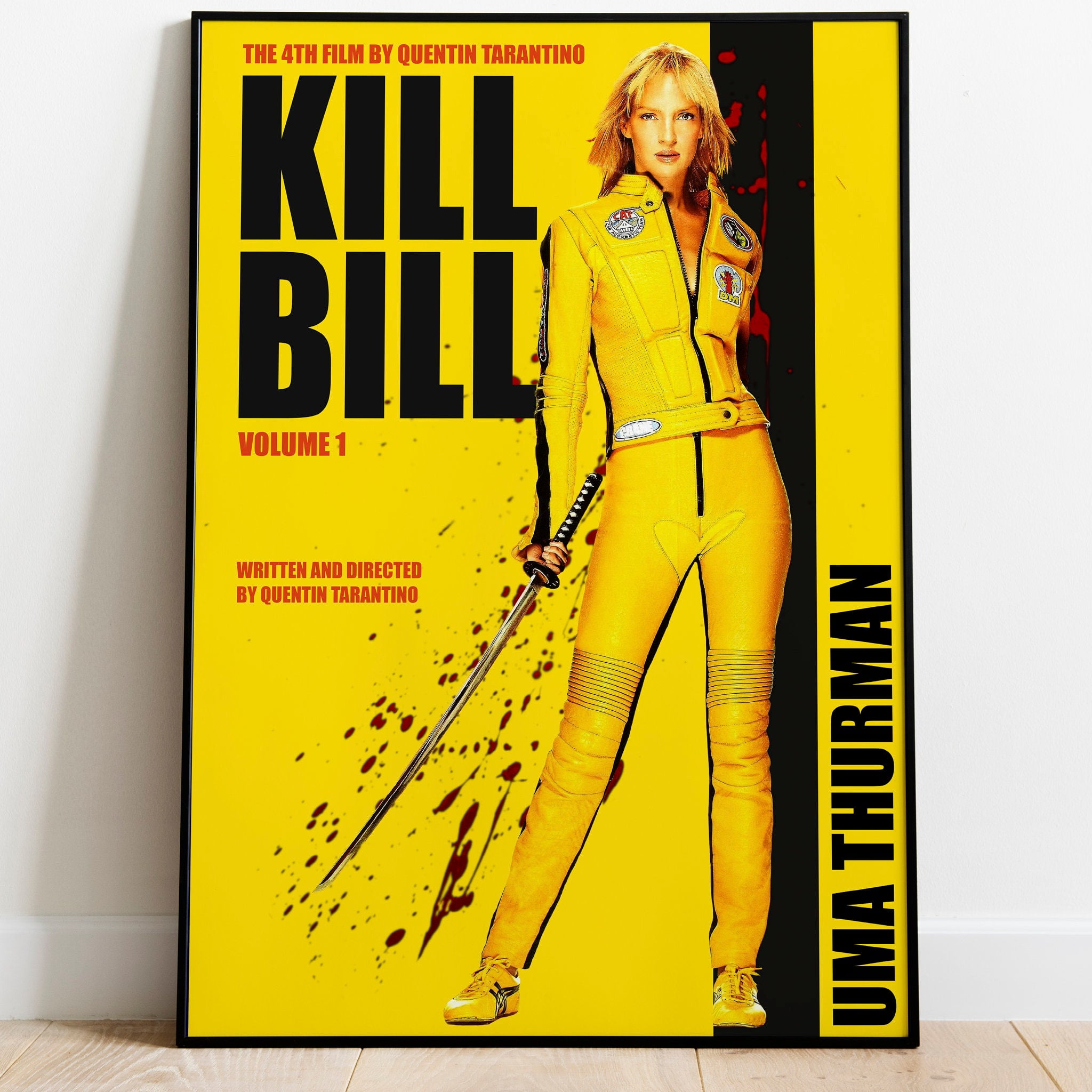 POSTER Uma Thurman Quentin Tarantinos Kill Bill Volume 1 Replica Movie Poster | Kill Bill Movie ...