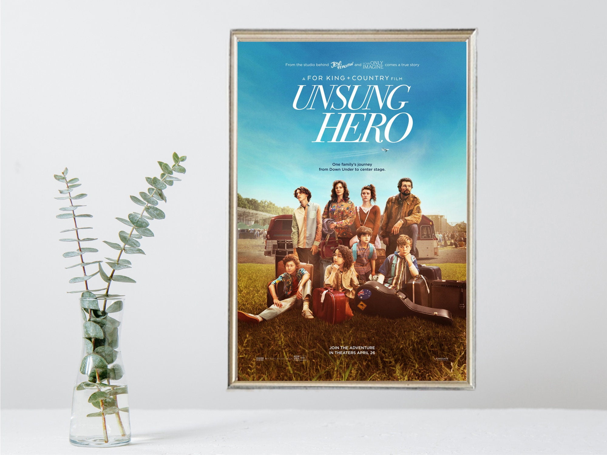 POSTER Unsung Hero Movie Poster- Vintage Movie Poster - Limited Edition ...