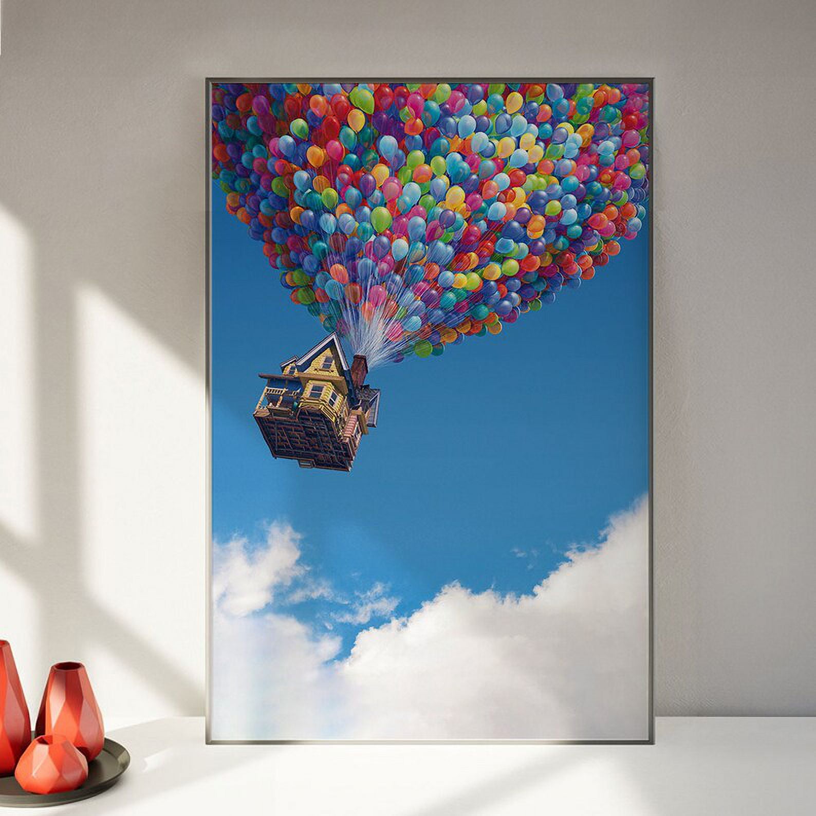 POSTER Up Pixar Balloons Movie Poster, Wall Art Print, Art Poster for ...