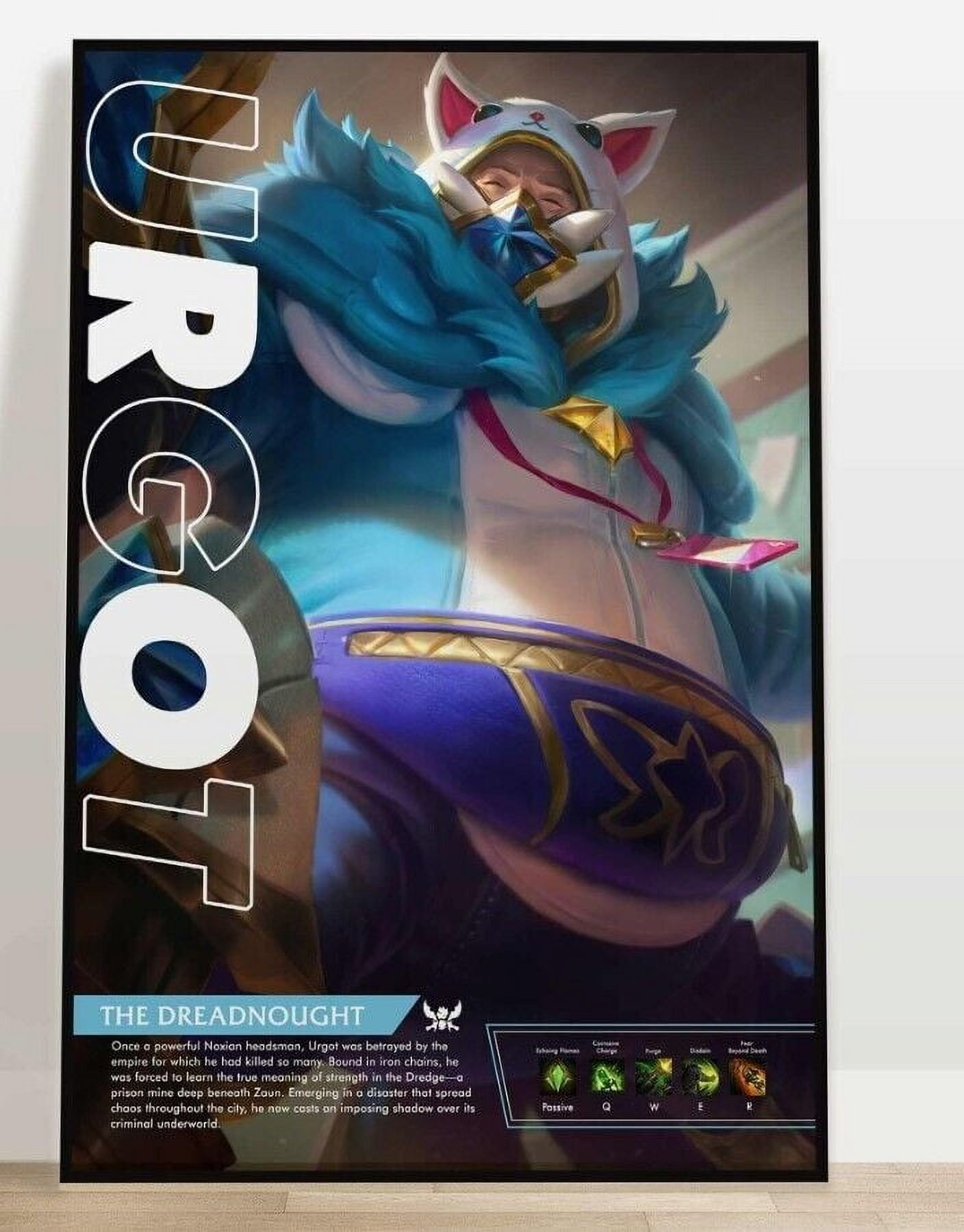 POSTER Urgot | Custom League of Legends Poster-12x18-UNFRAMED - Walmart.com