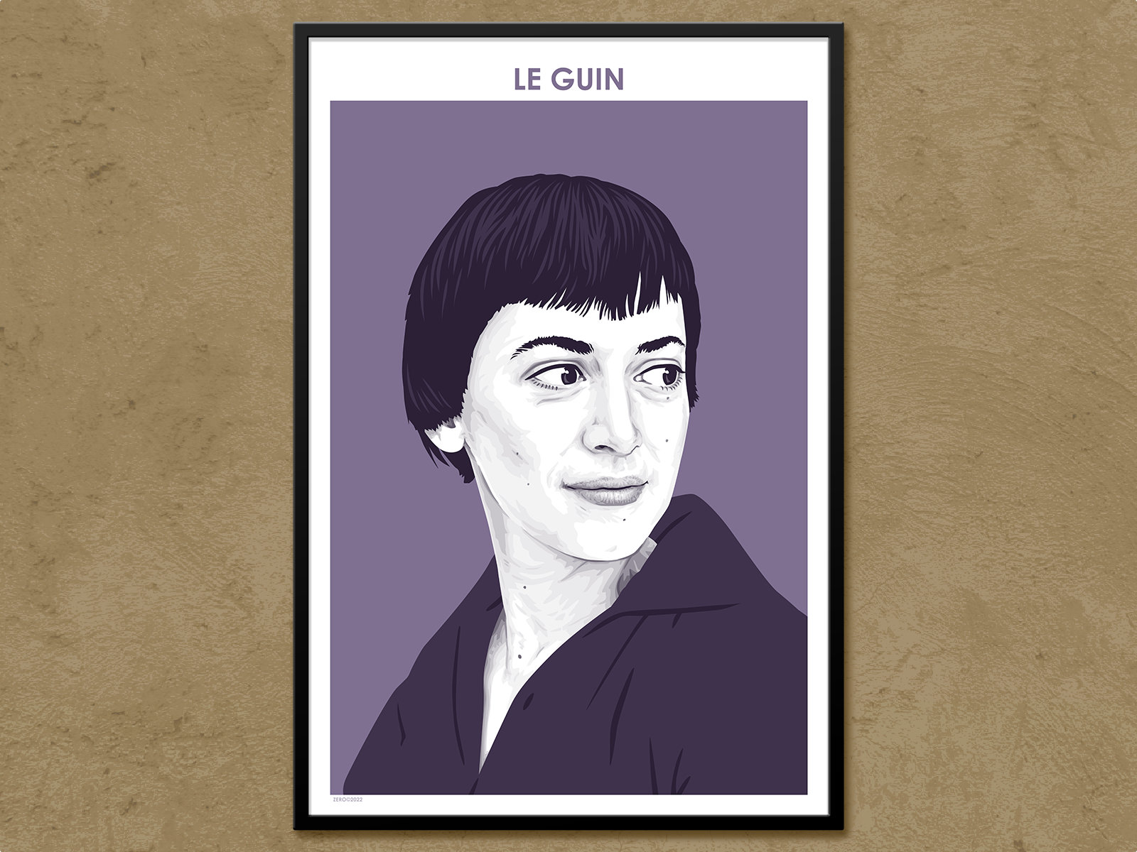 POSTER Ursula K. Le Guin - Author Poster | Literary Poster | Writer Gift | Teacher Gift ...