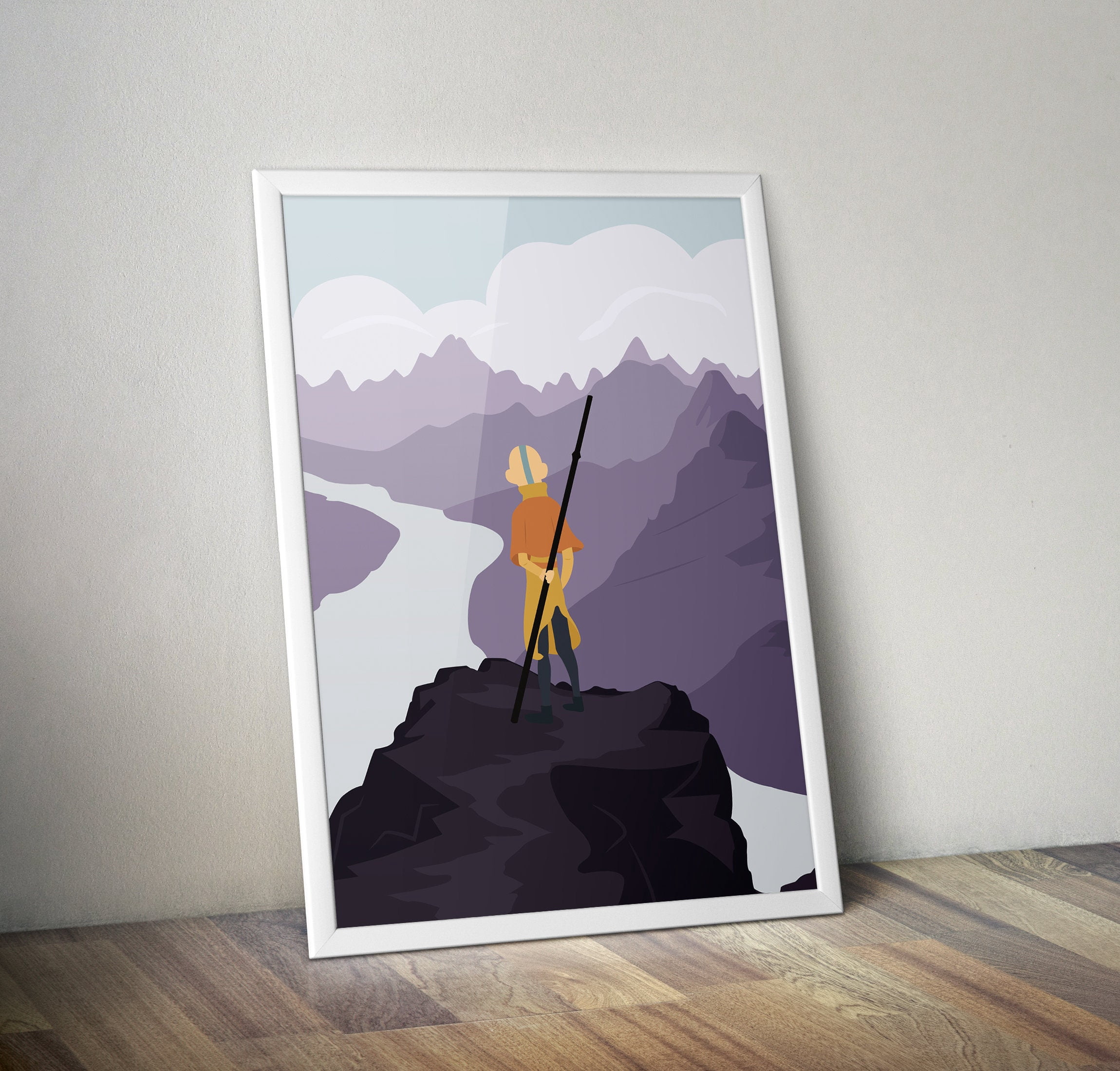 POSTER VERSION Avatar the Last Airbender Poster Avatar ATLA Poster ...