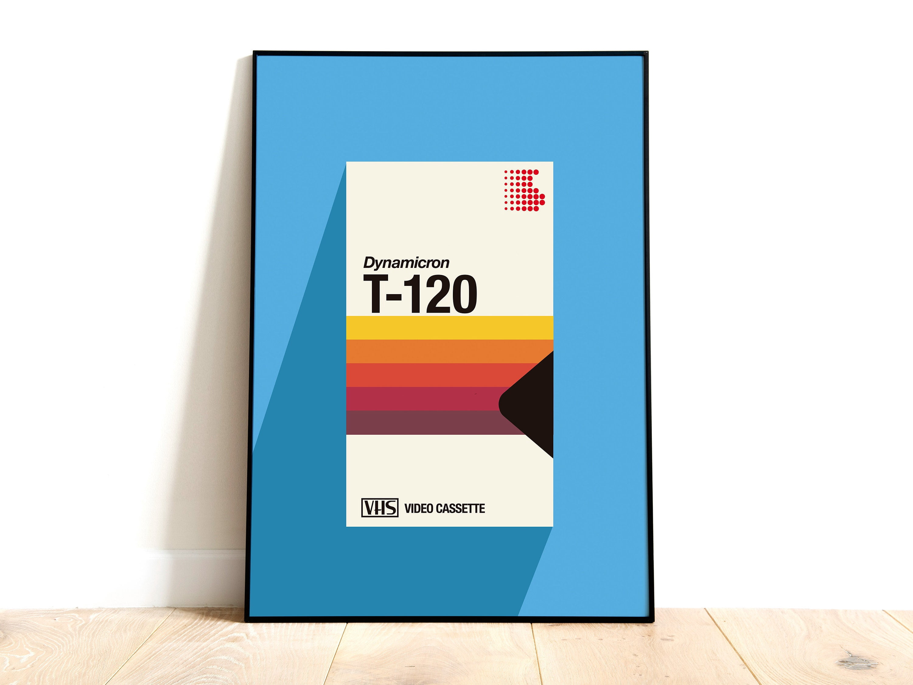 POSTER VHS Cassette Retro Poster.-UNFRAMED - Walmart.com