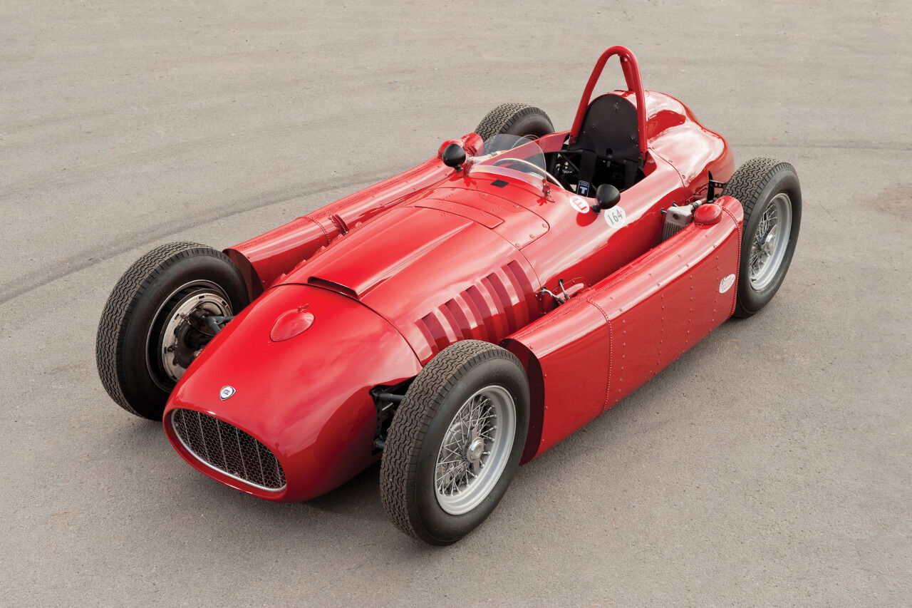 POSTER VINTAGE 1955 LANCIA D50 RACE CAR POSTER PRINT-8x12-UNFRAMED ...