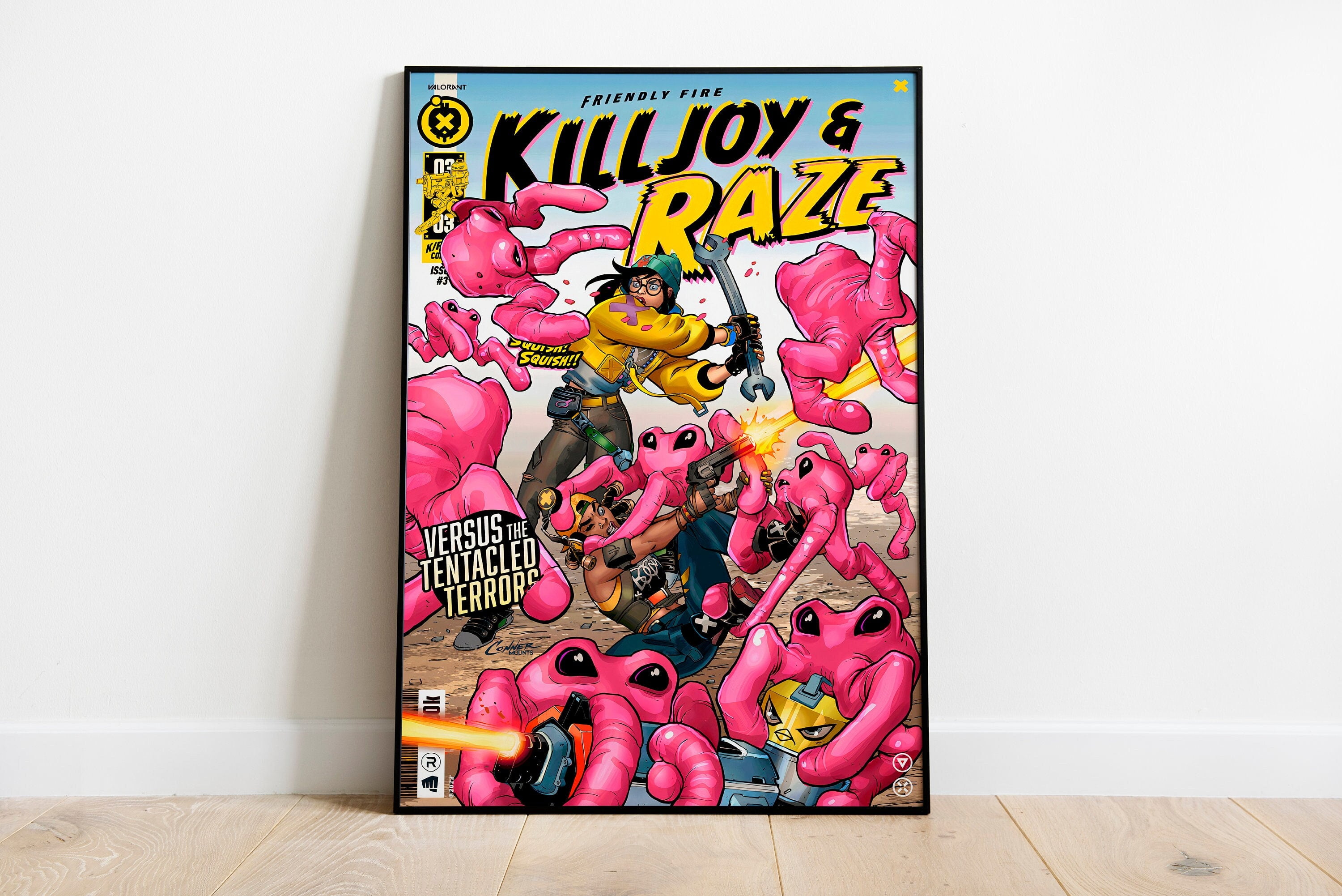 POSTER Valorant Comic Poster | Valorant Killjoy Poster | Valorant ...
