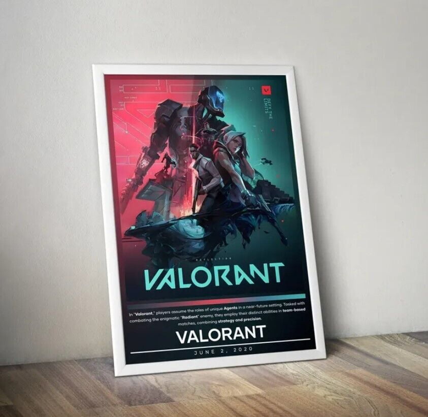 POSTER Valorant Poster | Valorant Prints | Gaming Poster | 4 Colors ...