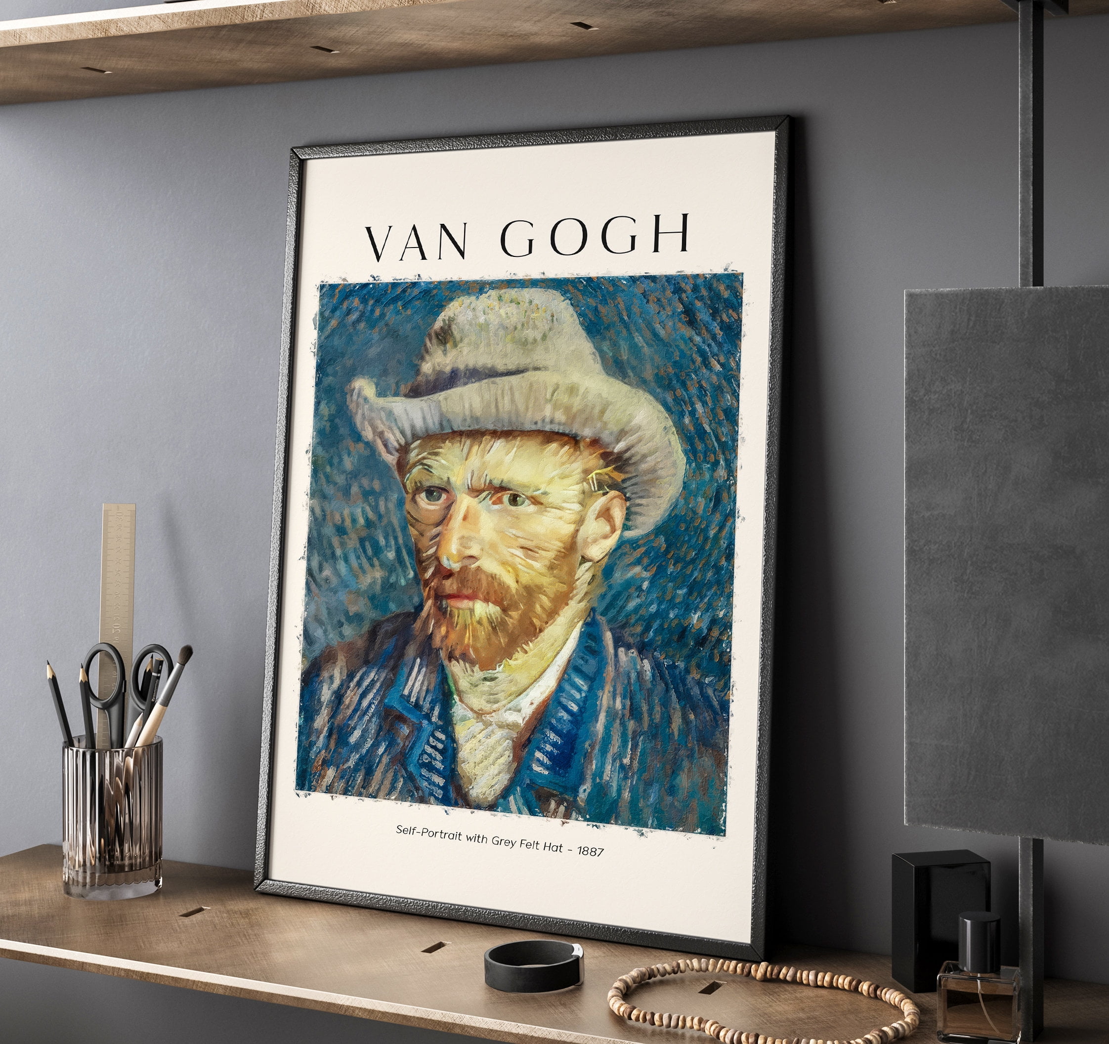 POSTER Van Gogh Art Print, Van Gogh Exhibition , Van Gogh Museum ...