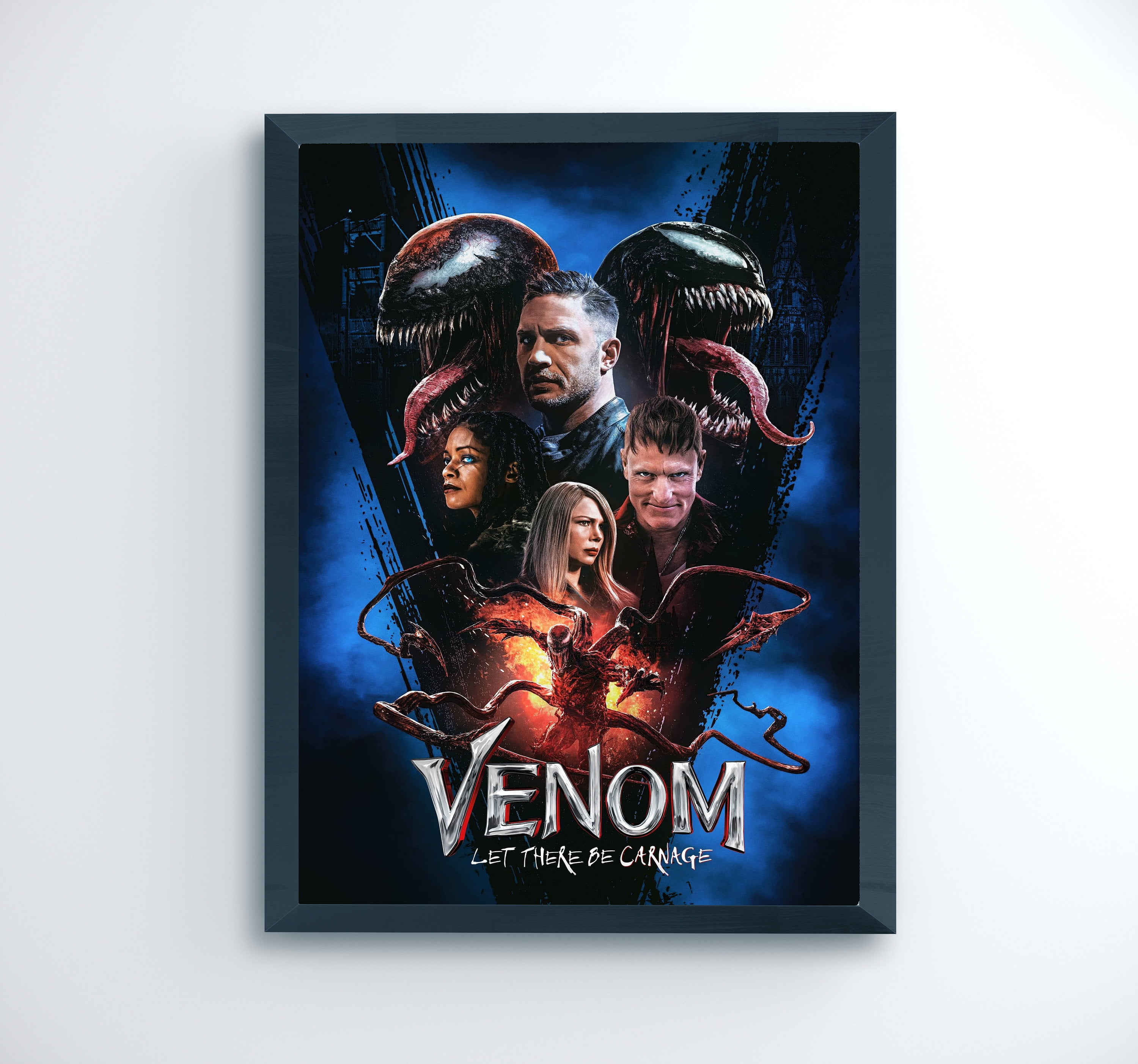 POSTER Venom Let There be Carnage Movie Poster Print, 2021 Wall Art ...