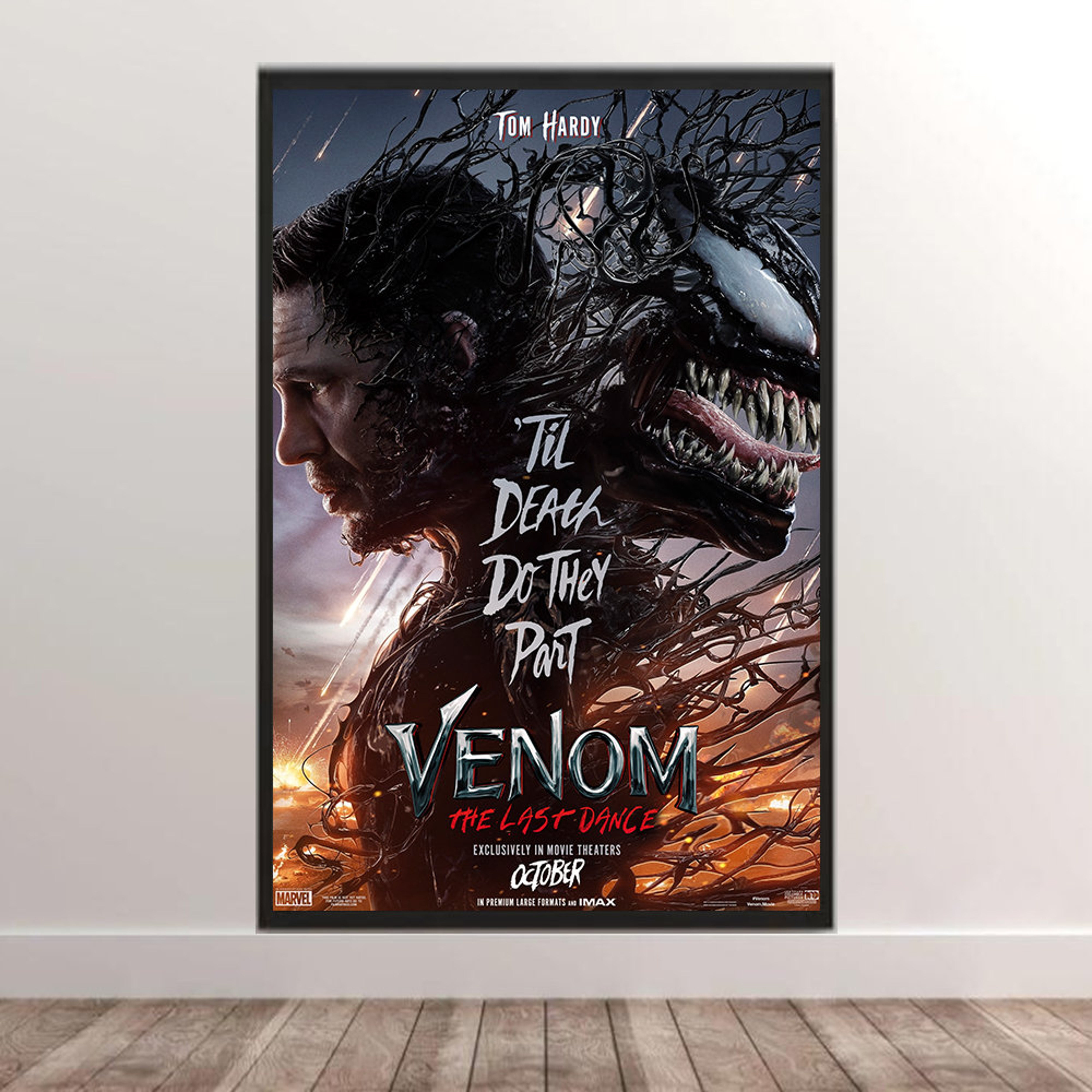 POSTER Venom The Last Dance 2024 Movie Poster Classic Film Poster Wall ...