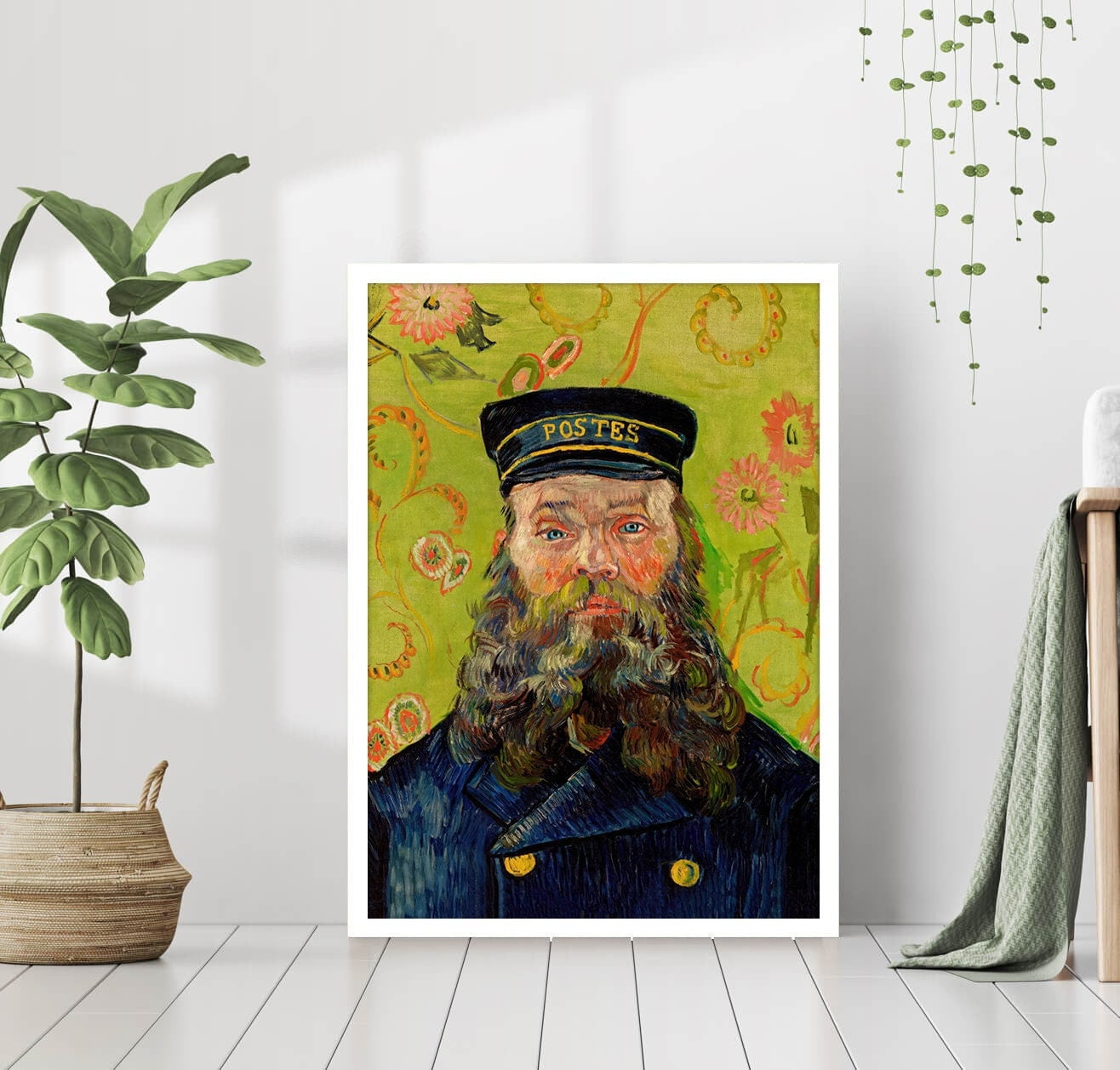 POSTER Vincent van Gogh The Postman Print Poster Famous Painting Artist ...