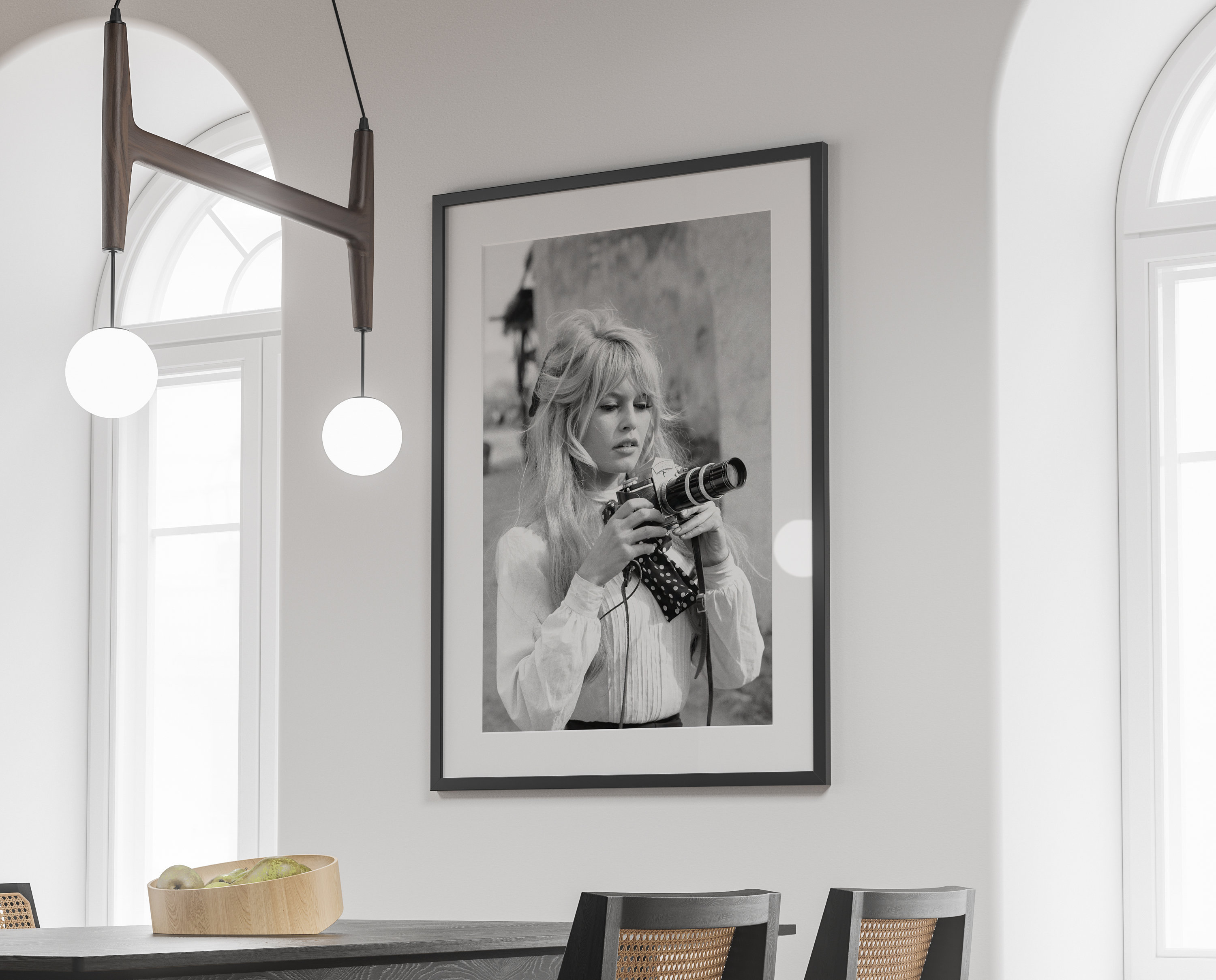 POSTER Vintage Brigitte Bardot Poster, Black And White, Brigitte Bardot ...