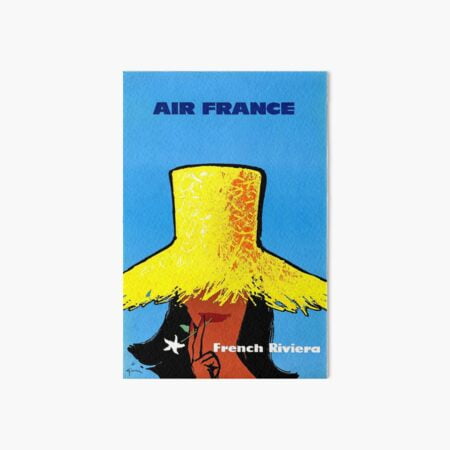 POSTER Vintage French Riviera POster Art Board Print UNFRAMED, 12x18 ...