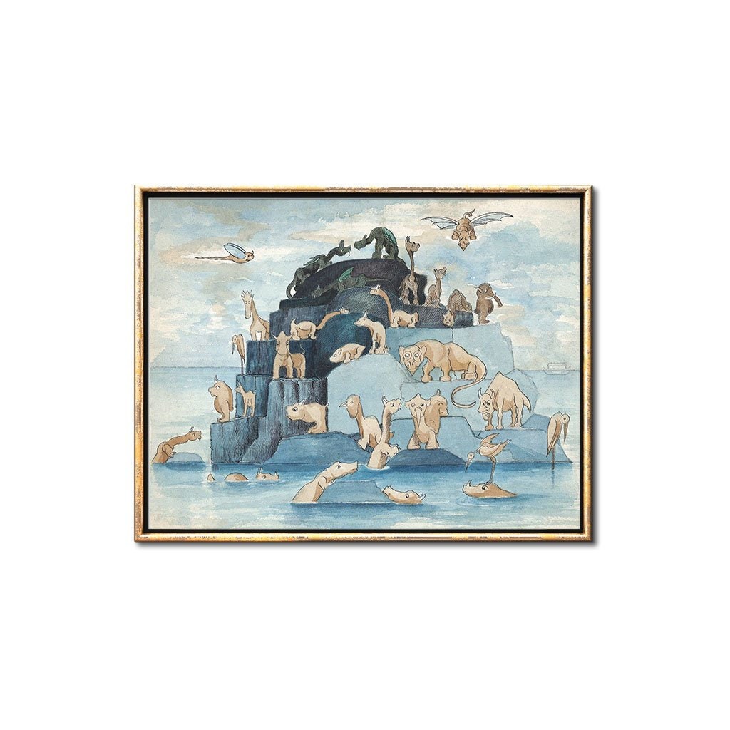 POSTER Vintage Nursery Art Childrens Illustration Print , Fantasy ...