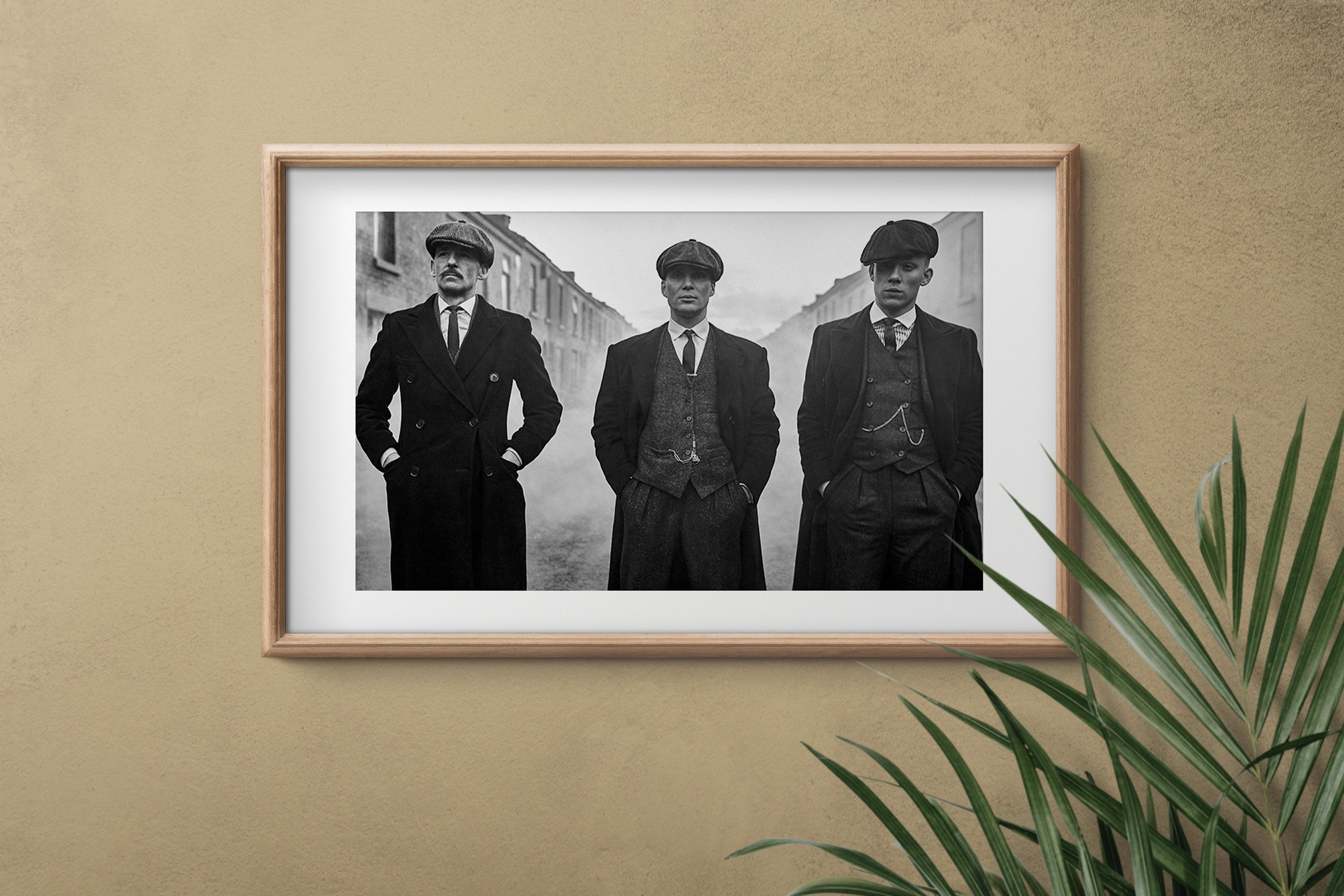 POSTER Vintage Peaky Blinders Black and White Poster, Vintage Movie ...