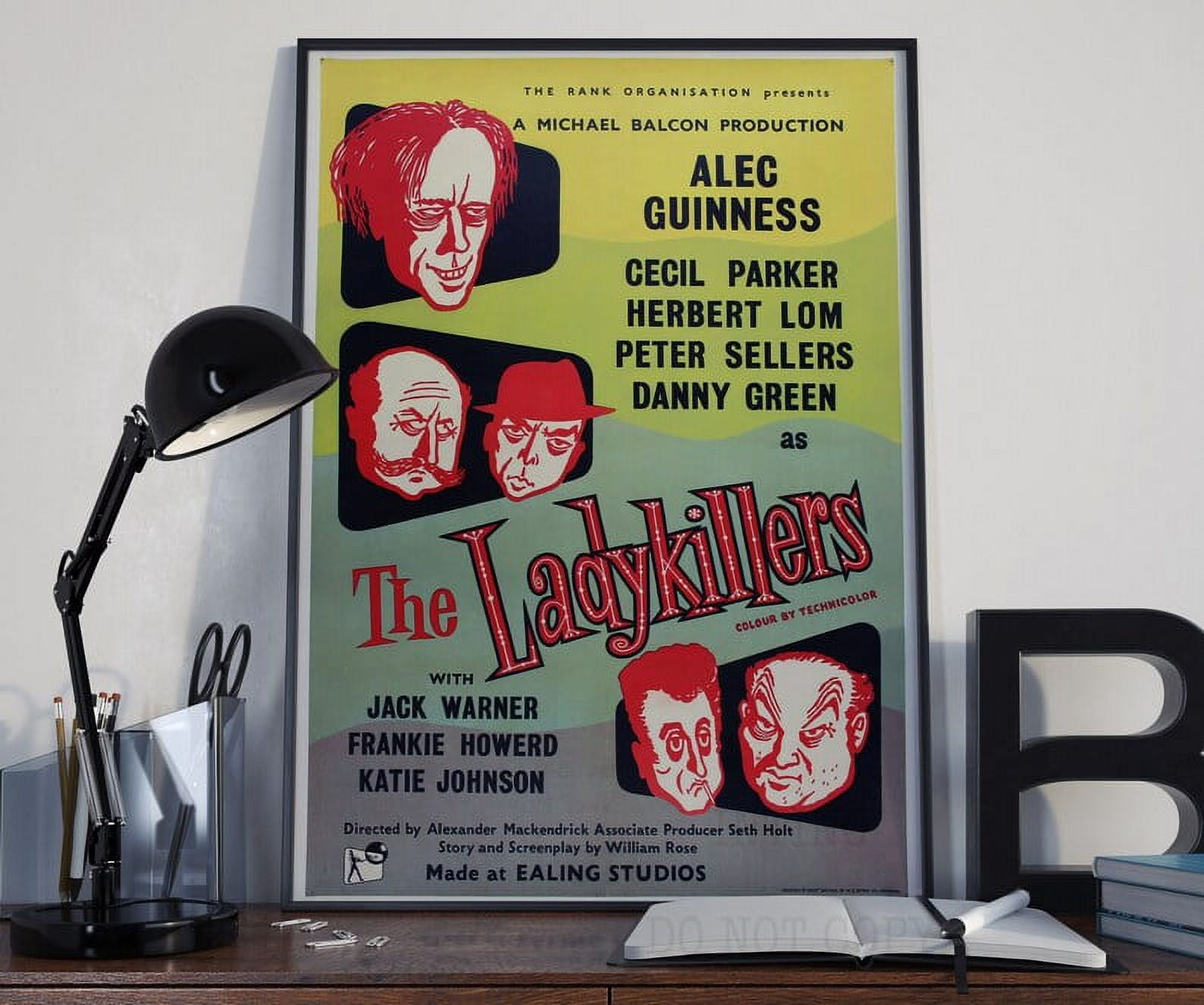 POSTER Vintage The Ladykillers Film Poster - Classic Movie Print For ...