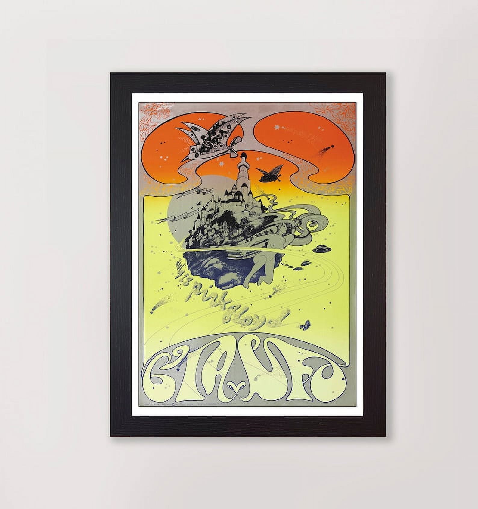 POSTER Vintage UFO Club Pink Floyd Concert Poster Reproduction Print ...