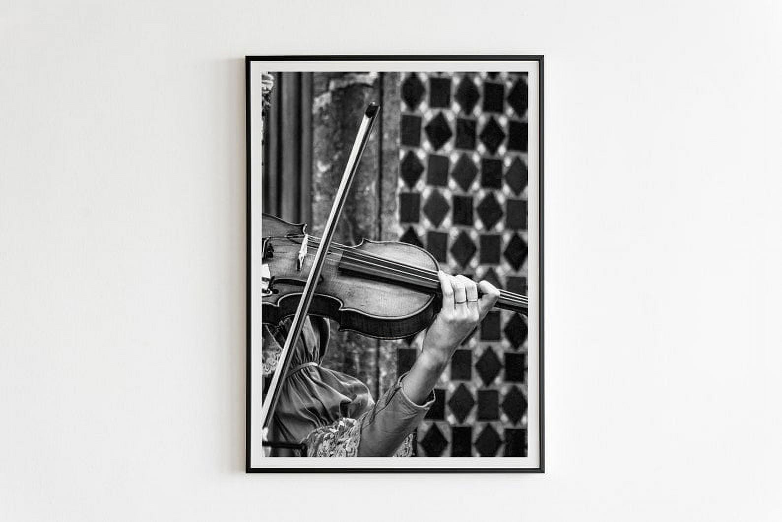 POSTER Violin Poster, Violinist poster, Vintage Poster, instrument ...