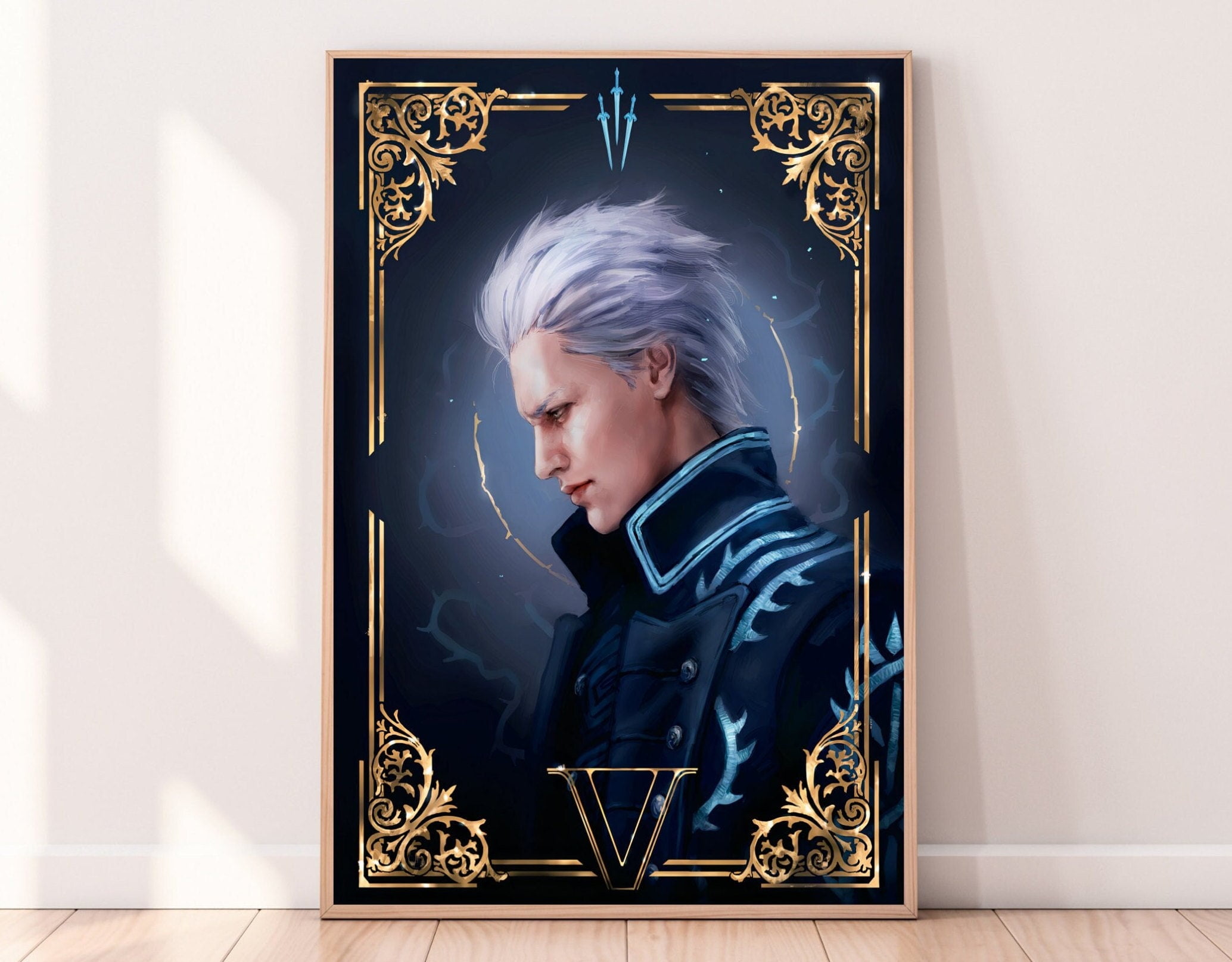 POSTER Virgil Poster - Virgil Print Art Poster - Virgil Portrait Poster ...