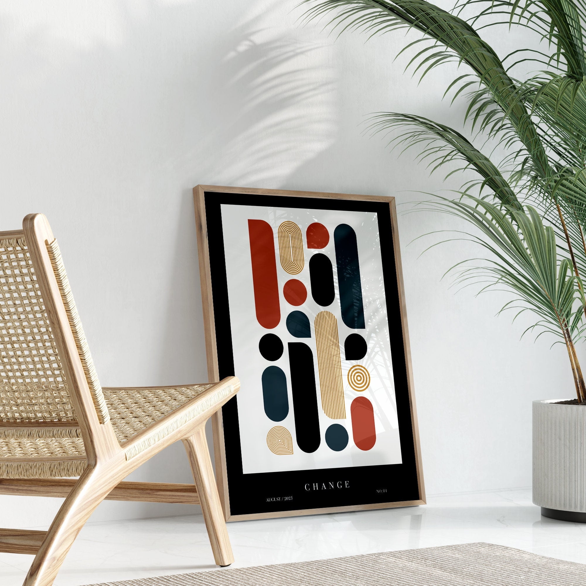 POSTER Visual Design Collection "Change", Graphic Design Poster ...