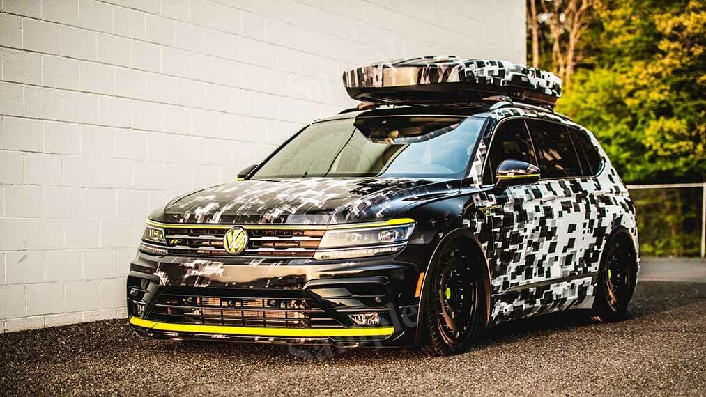 POSTER Volkswagen Tiguan R Line Aero Concept High Res Wall Decor Print ...